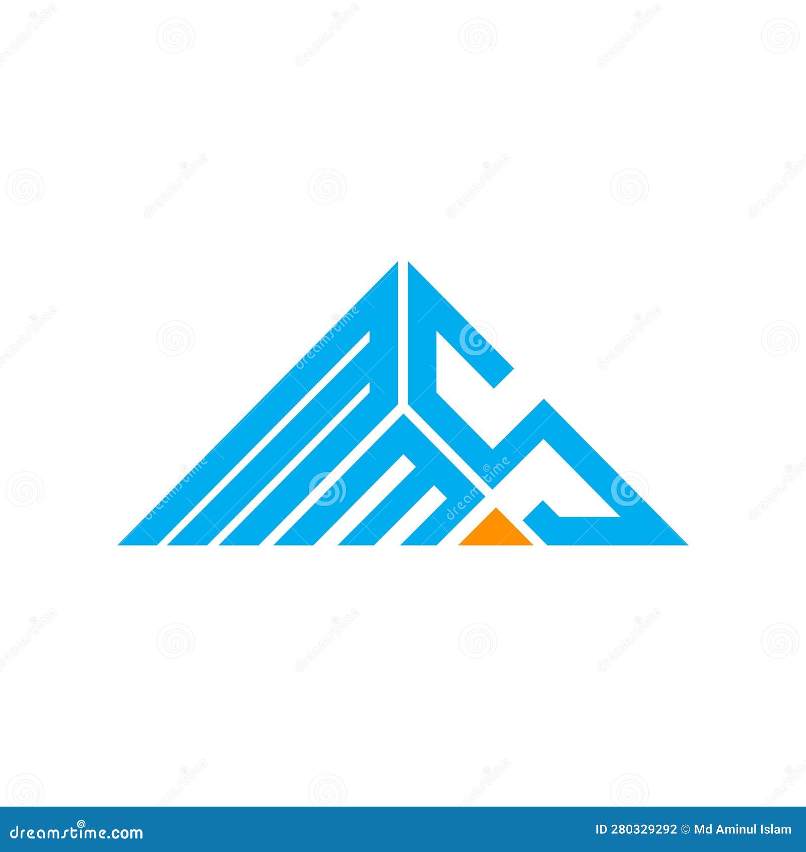 MMS Letter Logo Creative Design with Vector Graphic, MMS Stock Vector ...