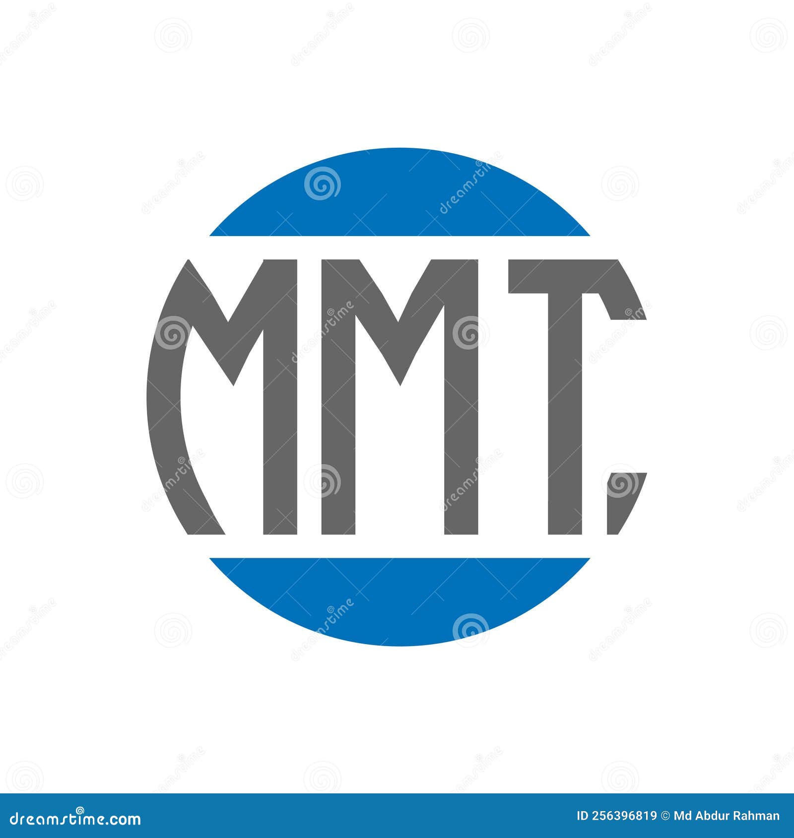 MMT Letter Logo Design on White Background. MMT Creative Initials ...