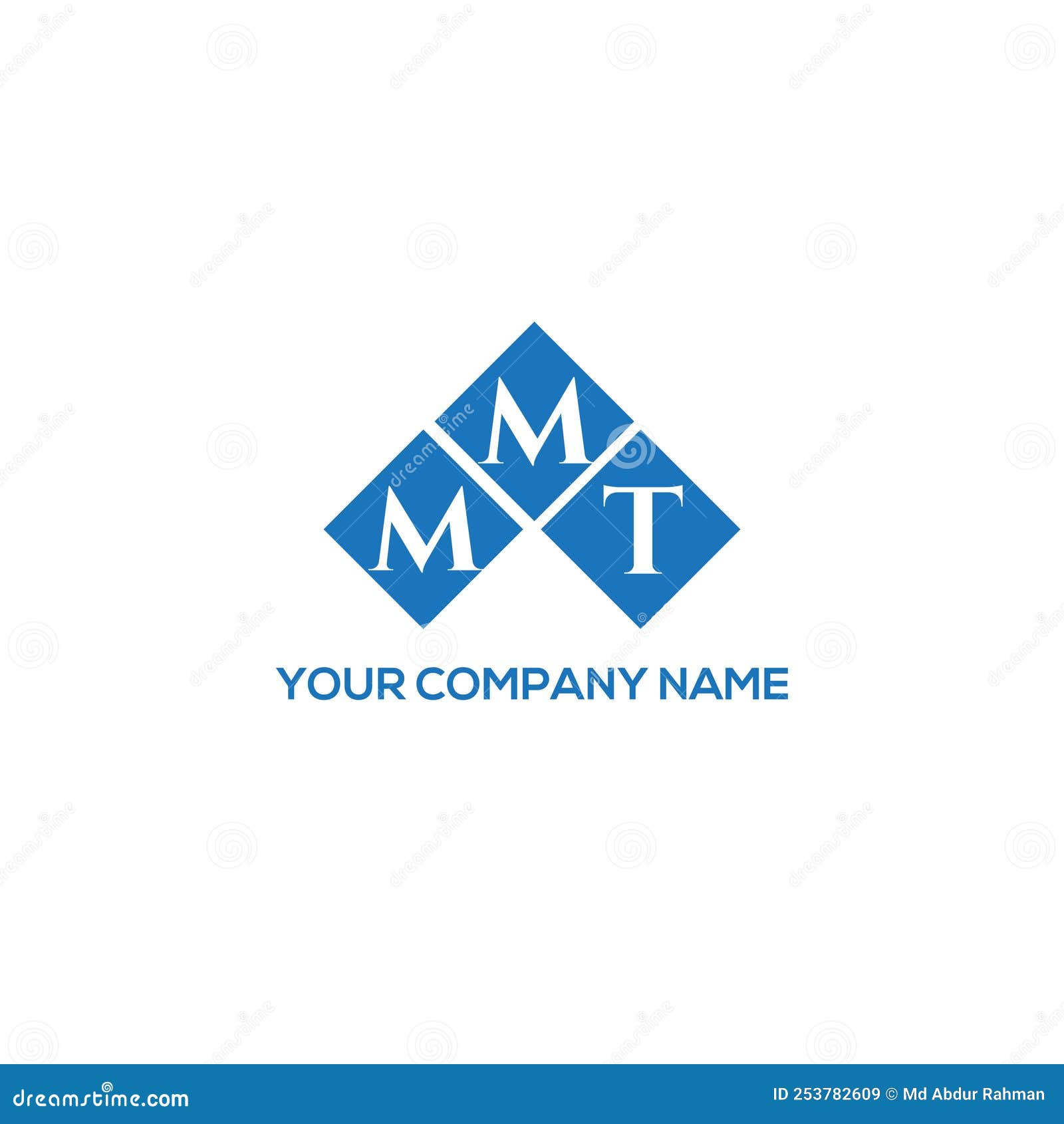 MMT Letter Logo Design on WHITE Background. MMT Creative Initials ...