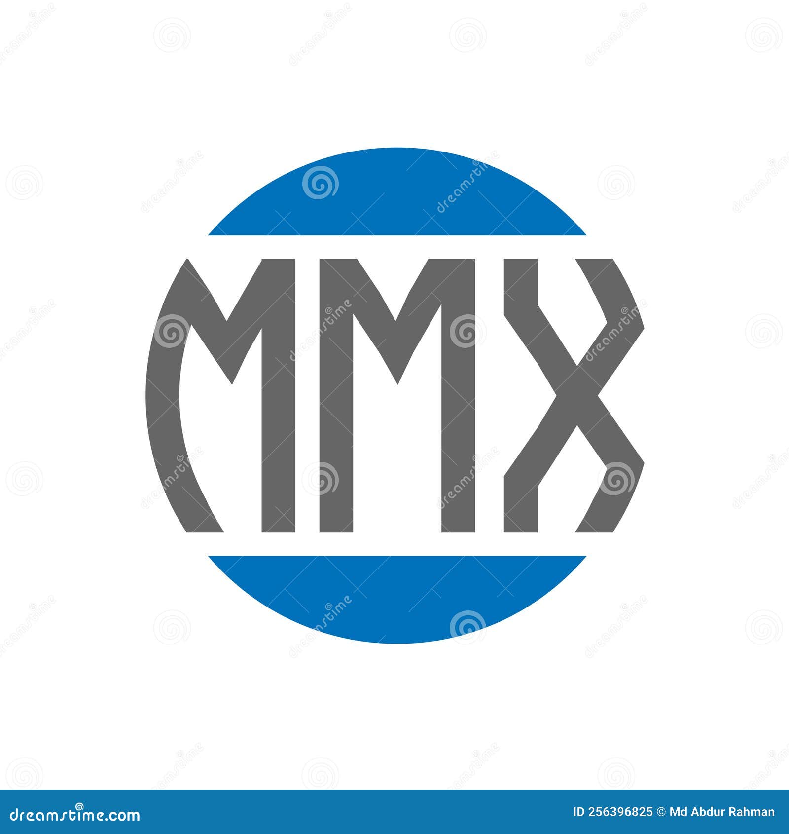 MMX Letter Logo Design on White Background. MMX Creative Initials ...