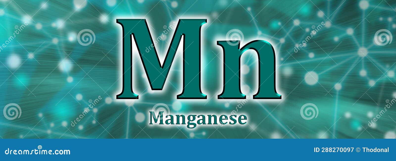 Mn Symbol. Manganese Chemical Element Stock Illustration - Illustration ...