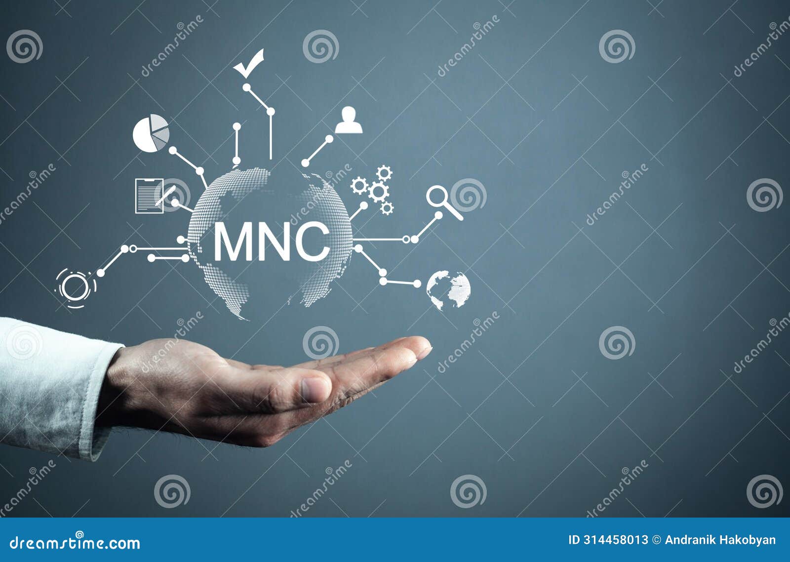 MNC-Multinational Corporation. Business Strategy Concept Stock Image ...