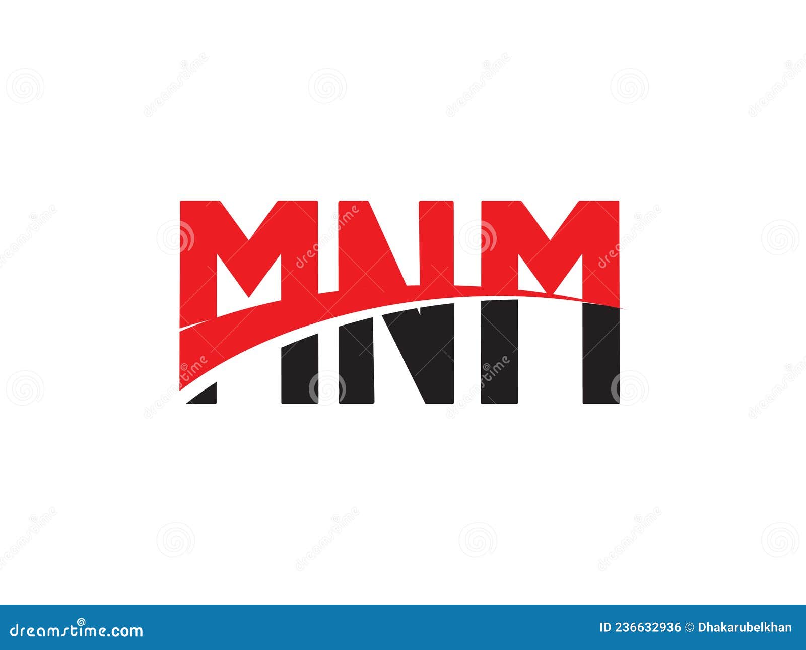 MNM Letter Initial Logo Design Stock Vector - Illustration of success ...
