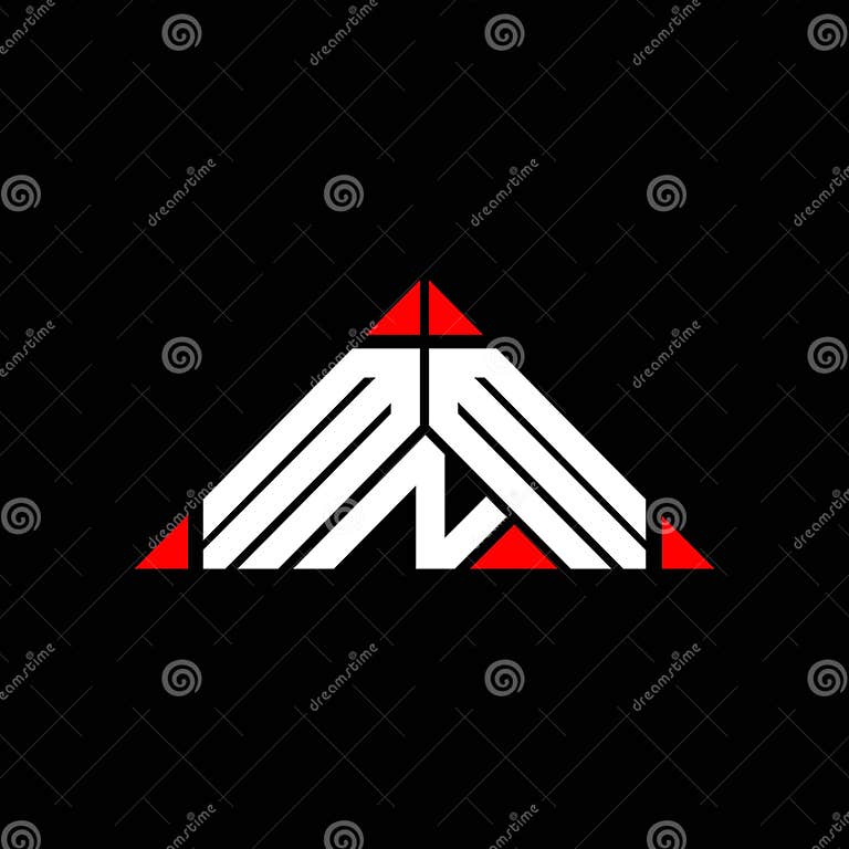 MNM Letter Logo Creative Design with Vector Graphic, MNM Stock Vector ...