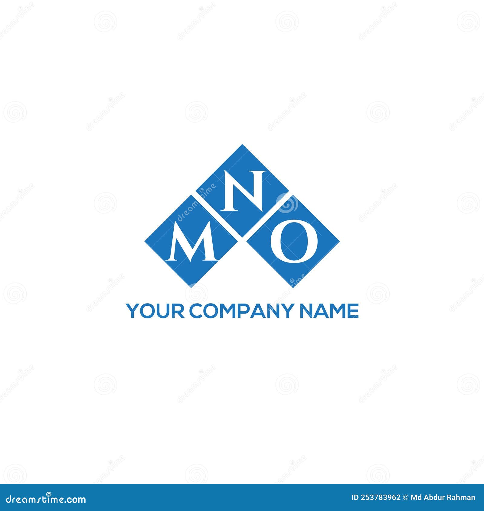 MNO Letter Logo Design On WHITE Background. MNO Creative Initials ...