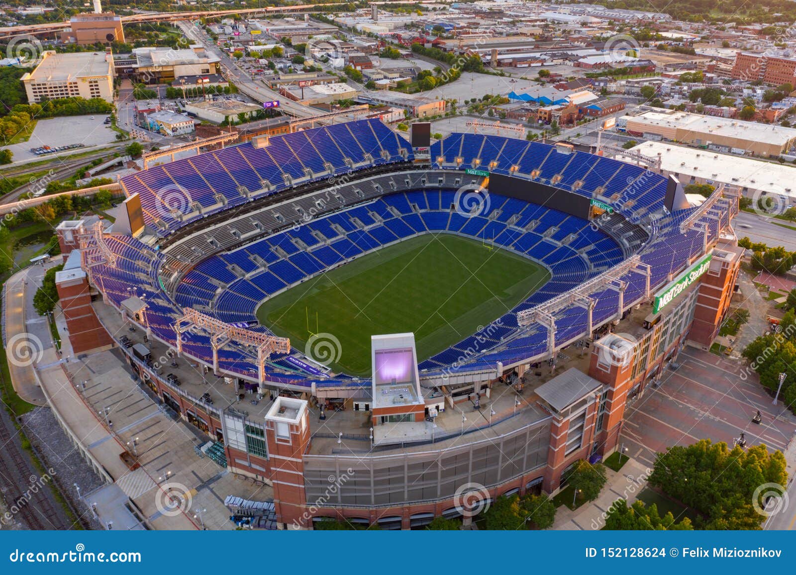 MnT Bank Stadium Baltimore MD Editorial Stock Image - Image of bank ...