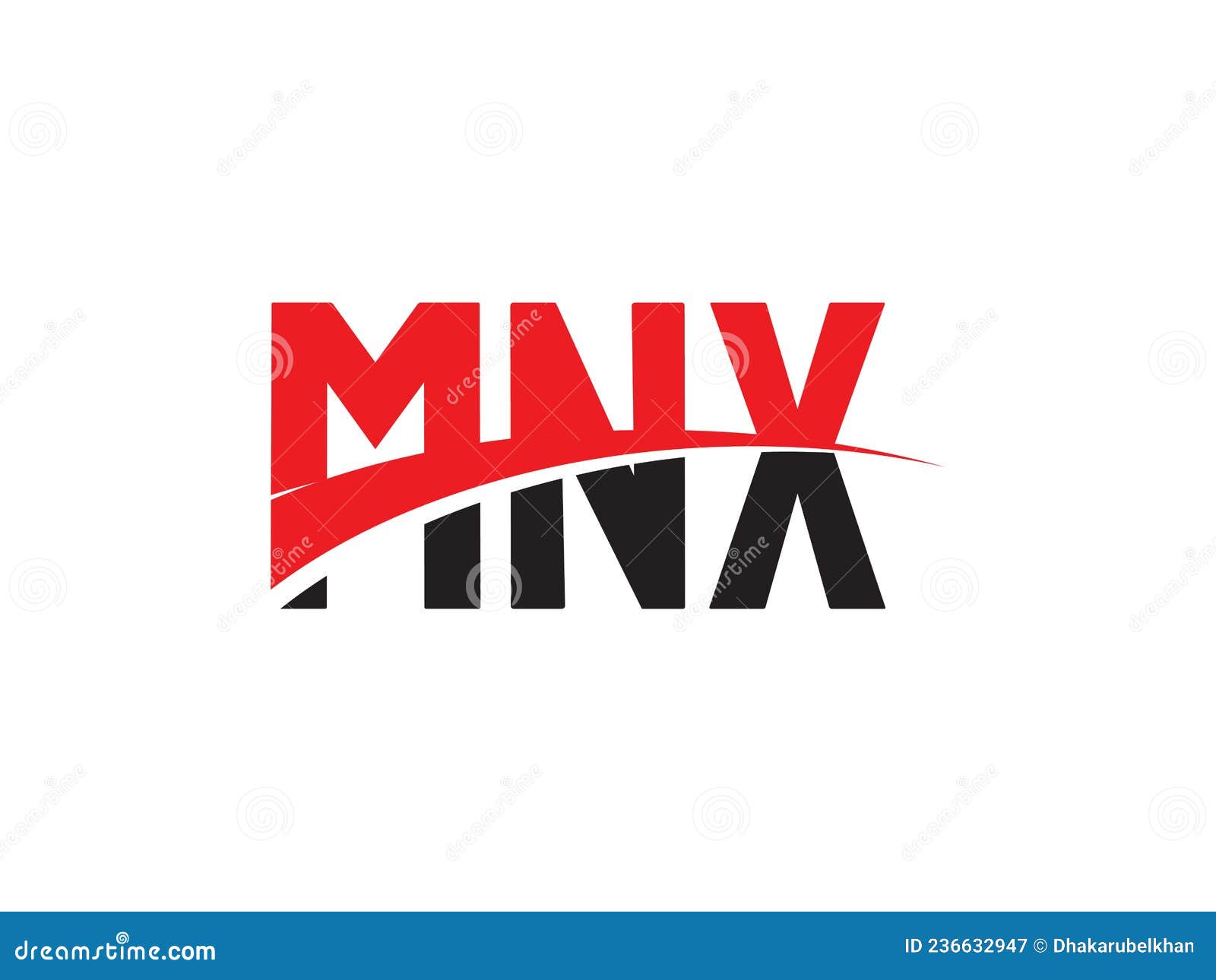MNX Letter Initial Logo Design Stock Vector - Illustration of design ...