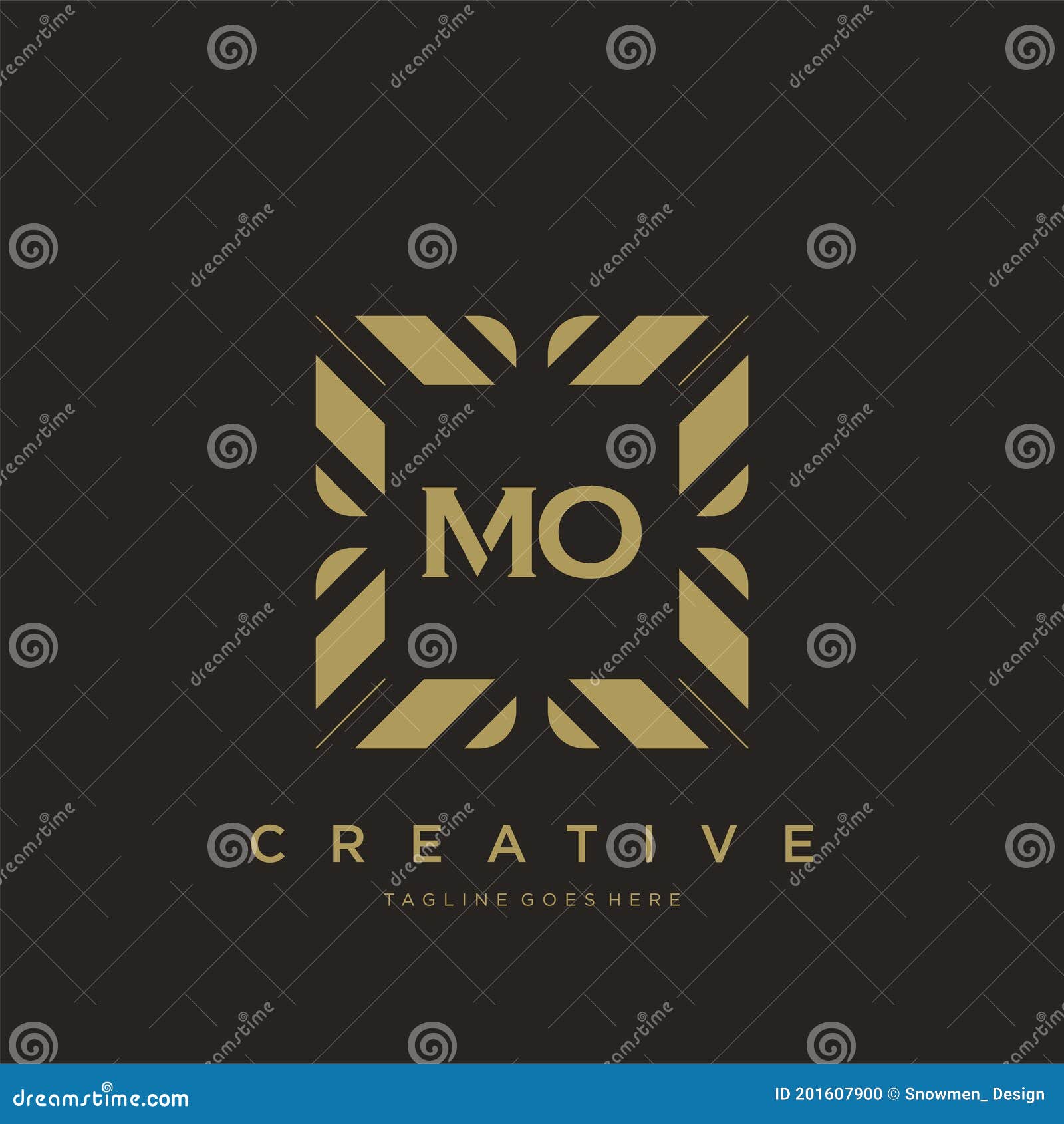MO Initial Letter Luxury Ornament Monogram Logo Template Vector Stock ...