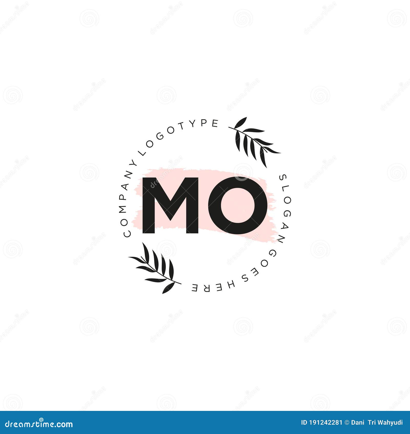 MO Letter Logo Icon Design Template Elements Stock Vector ...