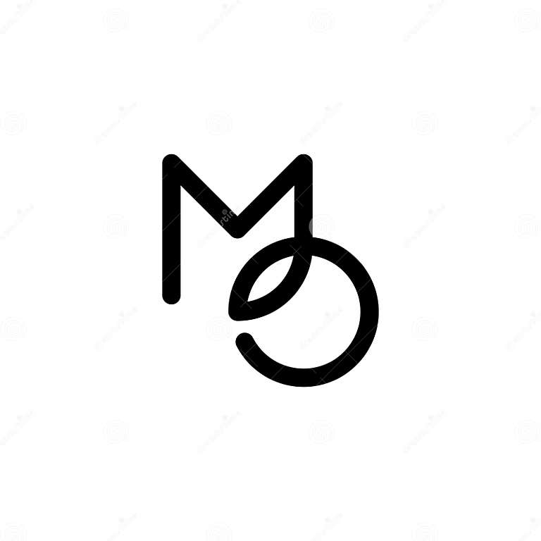 MO Logo, MO Monogram, Initial MO Logo, Letter MO Logo, Letter MO Icon ...