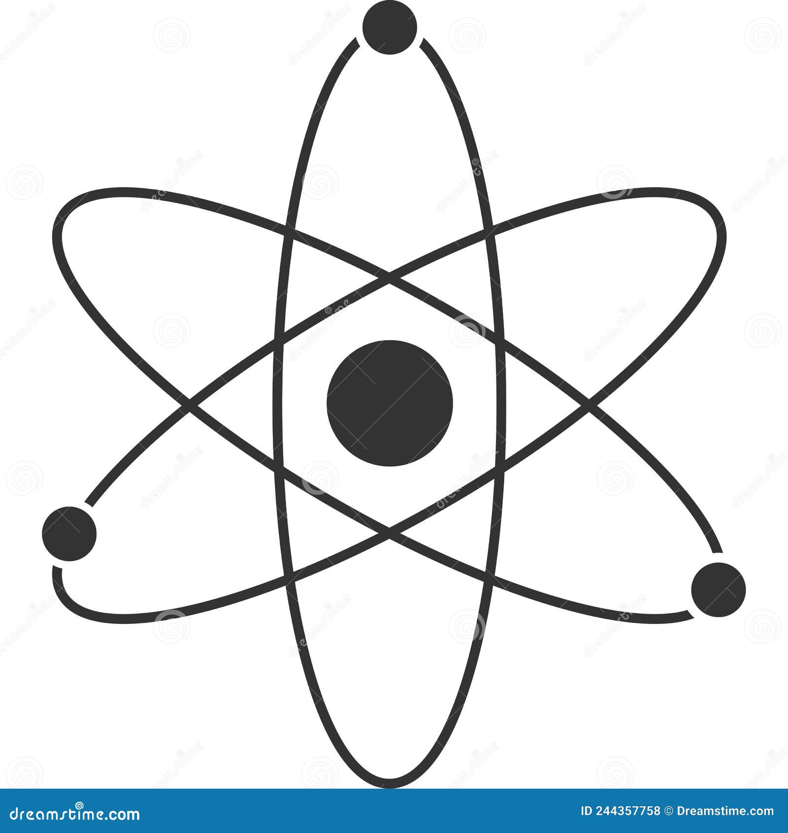 MoA Molecule, Atom, or Symbol of Chemistry. Vector Image. Stock Vector ...
