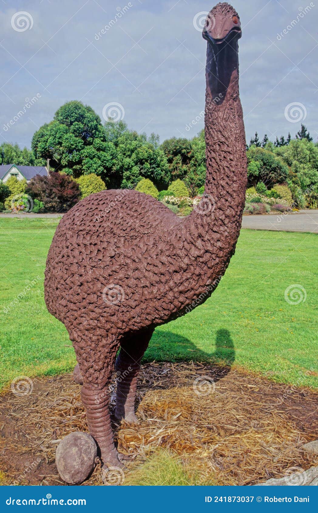 Moa Statue, Wanganui in New Zealand Editorial Photography - Image of ...