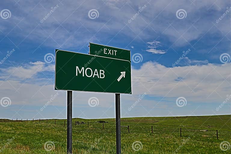 Moab stock photo. Image of pasture, motorway, exit, outside - 95065574