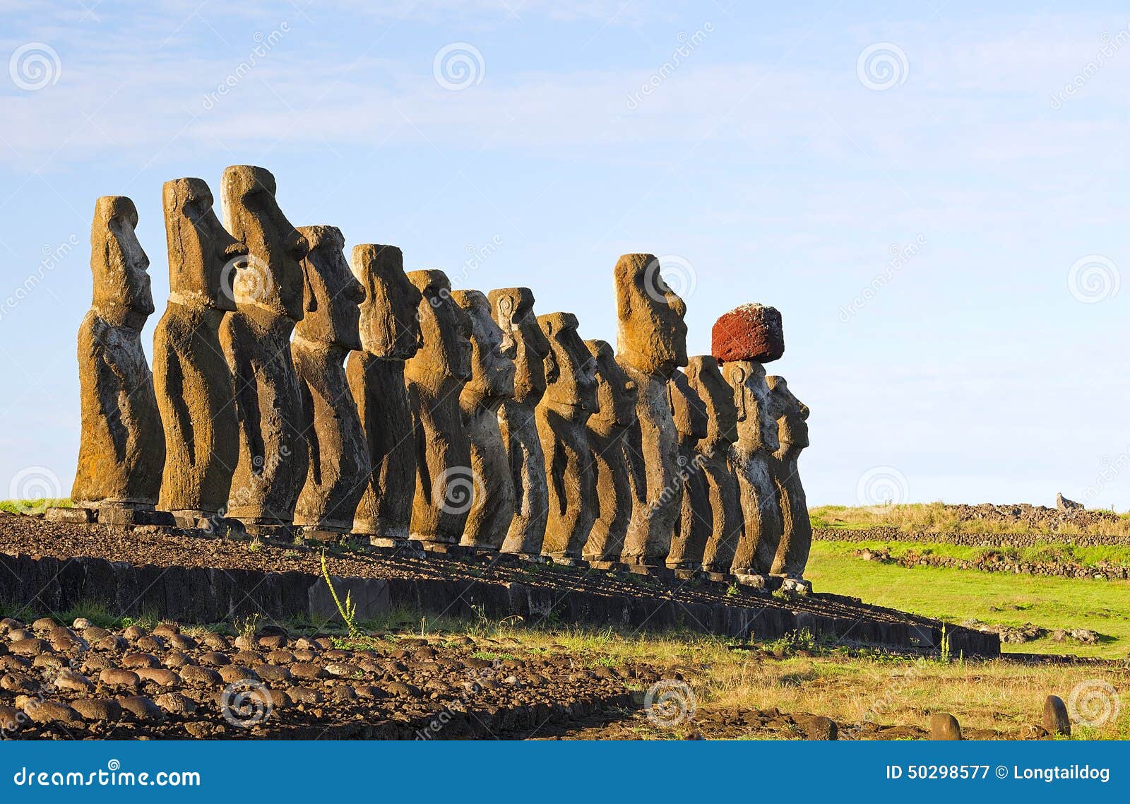 Moai stock image. Image of polynesian, polynesia, civilization - 50298577