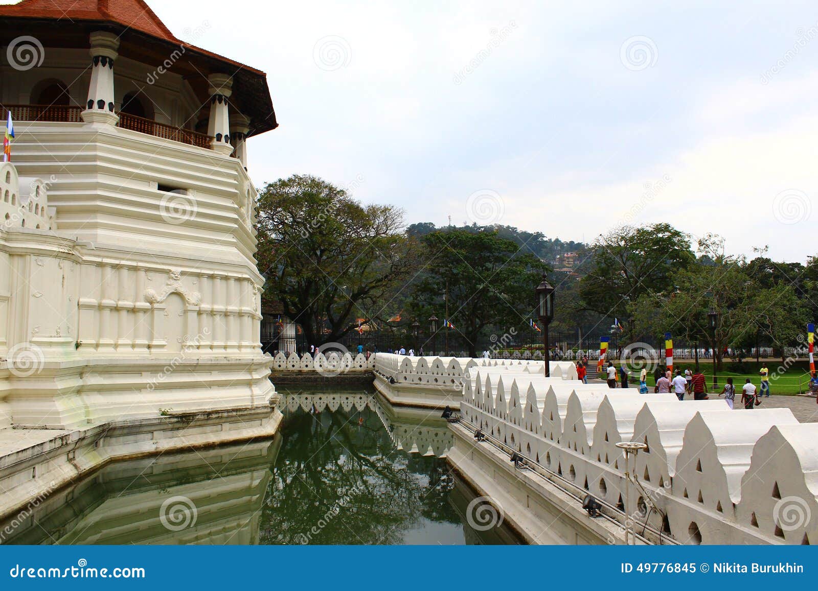 The Moat Around Raglan Castle, Wales Stock Photo | CartoonDealer.com ...