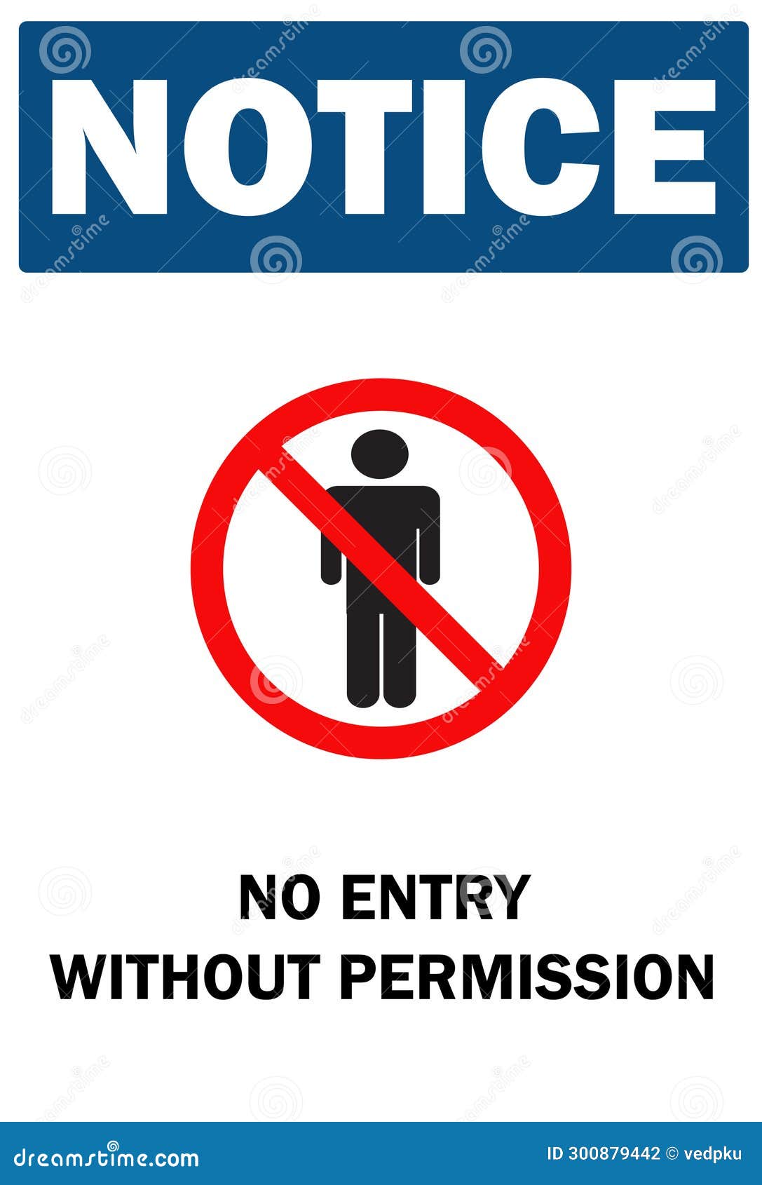 Entry Restricted Sign No Entry Sign Prohibited Sign, Not Allowed Sign ...