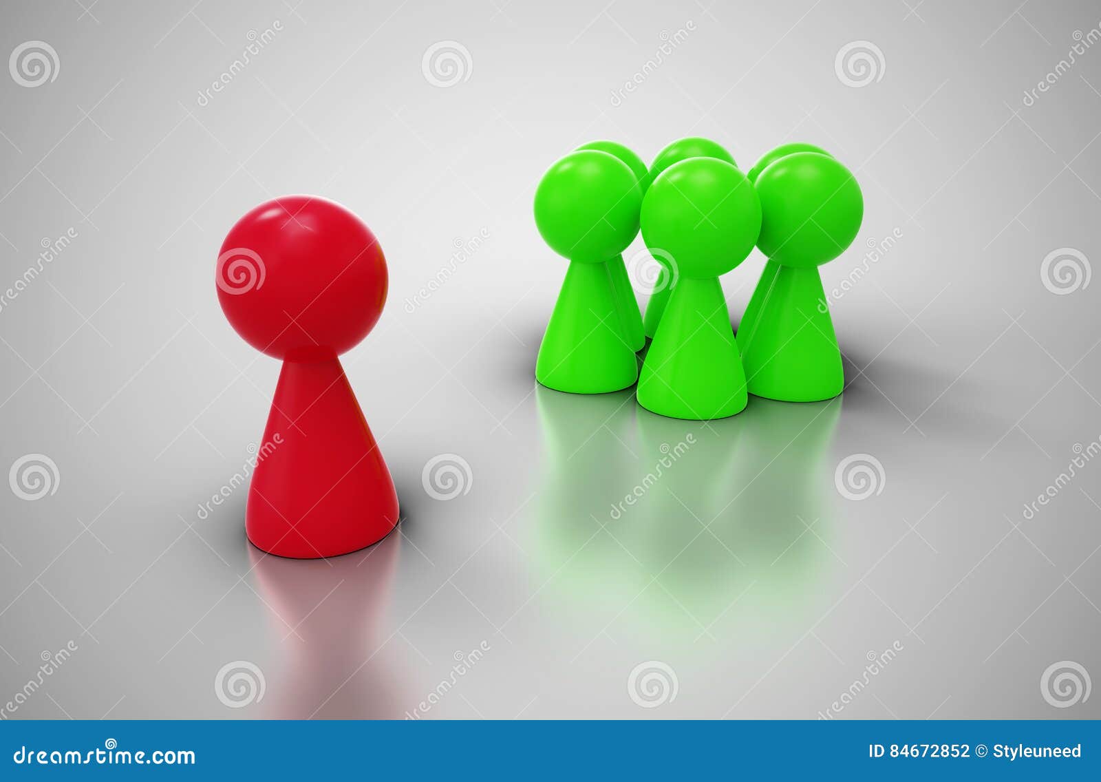 Mobbing Concept. Hand Drawn Isolated Vector. | CartoonDealer.com #108777141