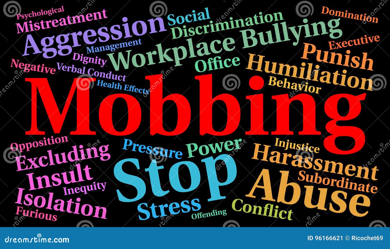 Stop Mobbing, Bullying Trolling Vector | CartoonDealer.com #226639656