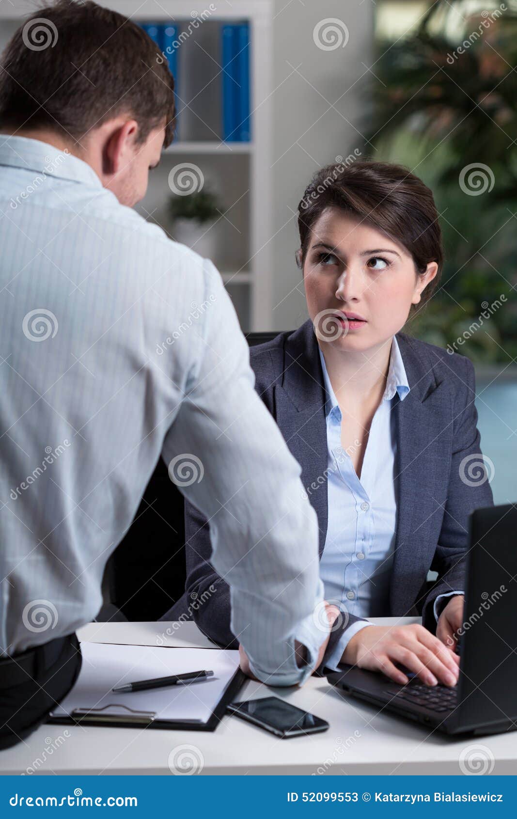 Mobbing at work stock image. Image of harassment, partnership - 52099553