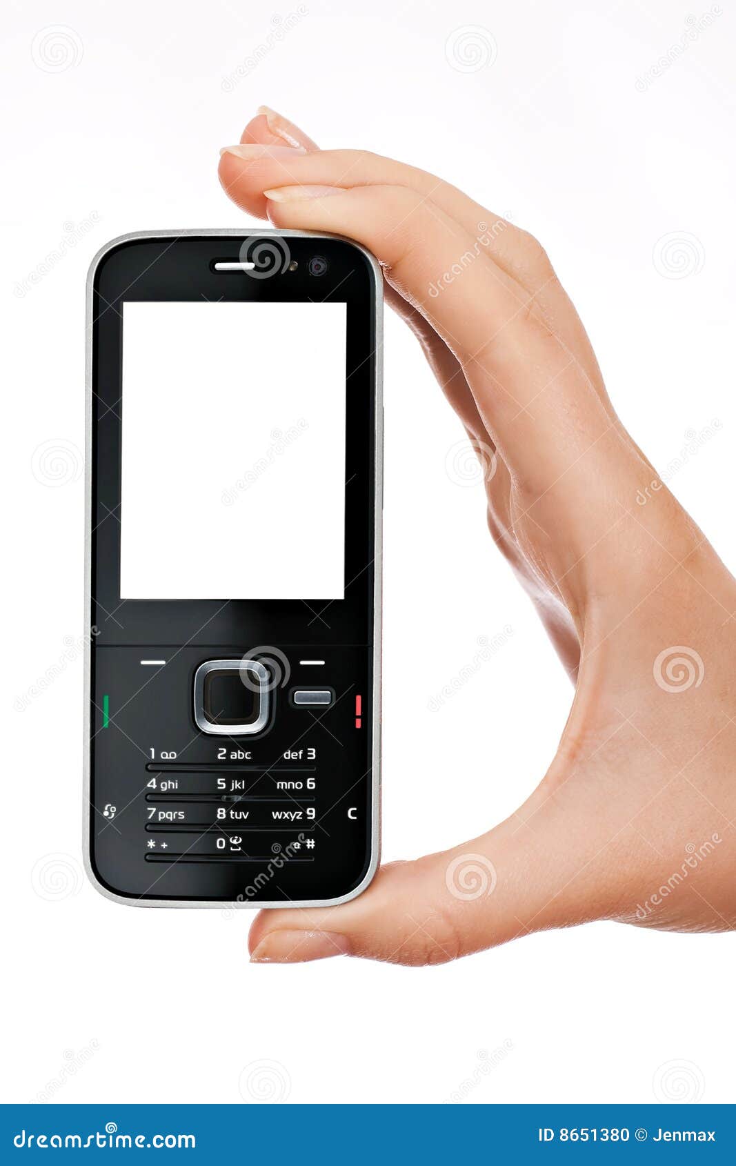 Mobiele telefoon stock foto. Image of gesprek, modern - 8651380