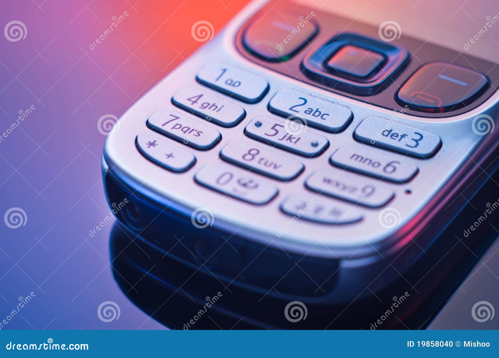 Mobil modern telefon arkivfoto. Bild av modernt, elektroniskt - 19858040