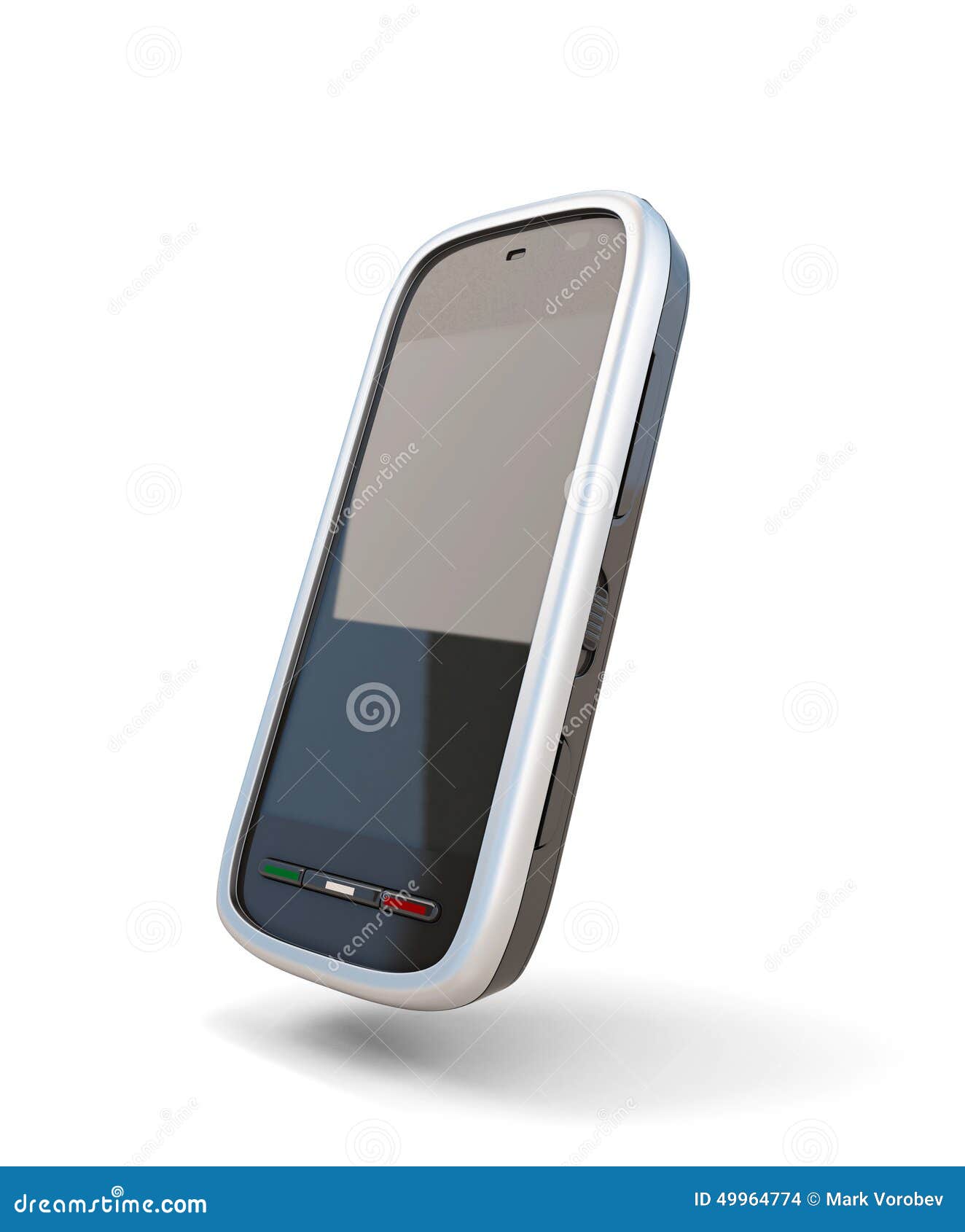 Mobil modern telefon stock illustrationer. Illustration av telefon ...