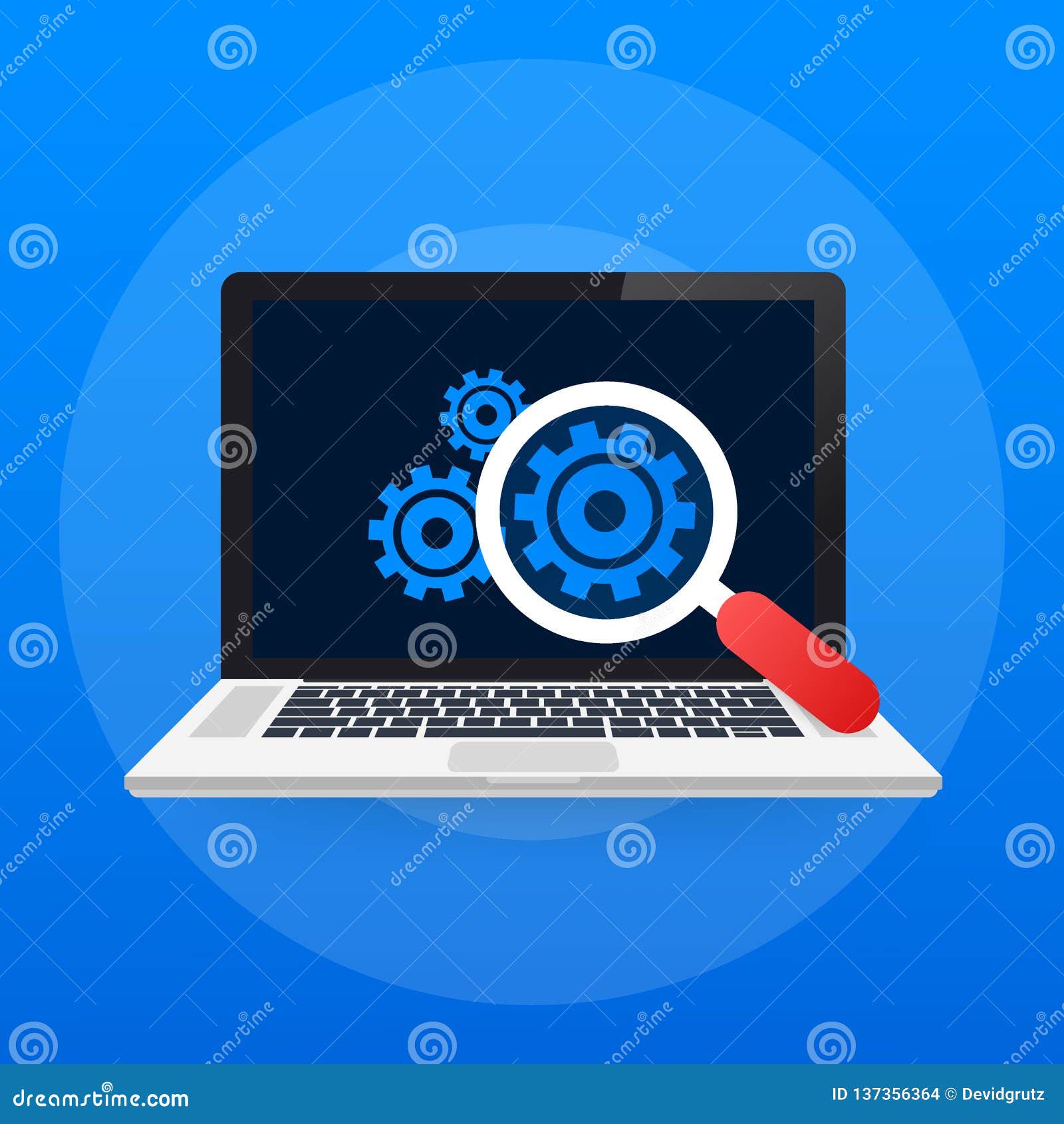 Software Testing Software Development Workflow Process Coding Testing Analysis Concept Vector 7415