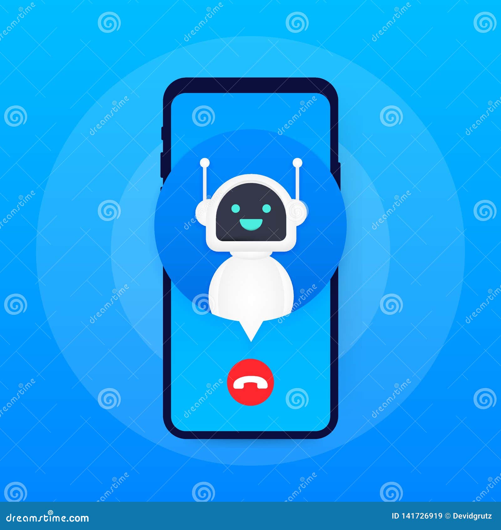 Bot Calling Stock Illustrations – 19 Bot Calling Stock Illustrations ...
