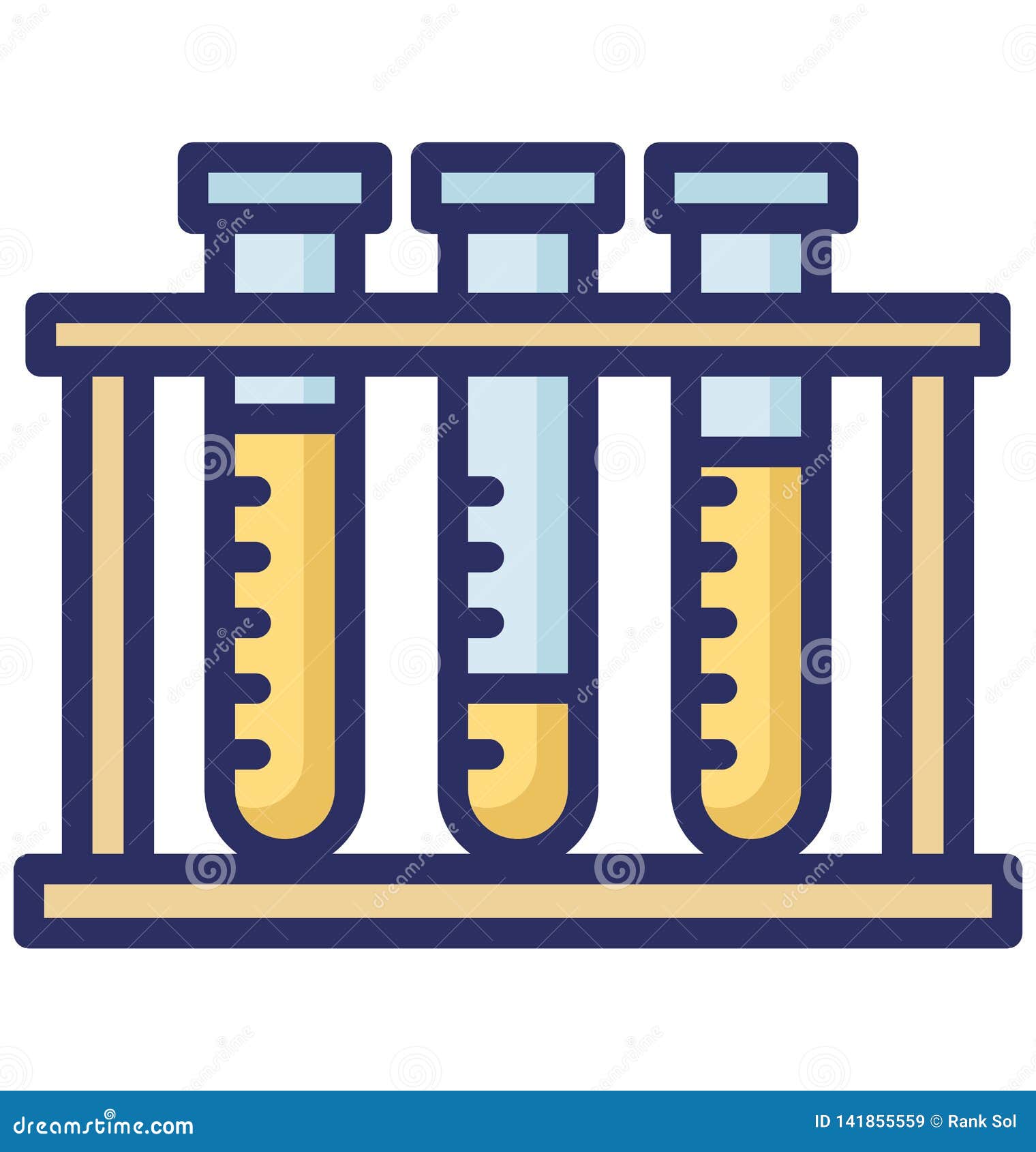 Culture Tube Isolated Vector Icon that Can Easily Modify or Edit Stock ...