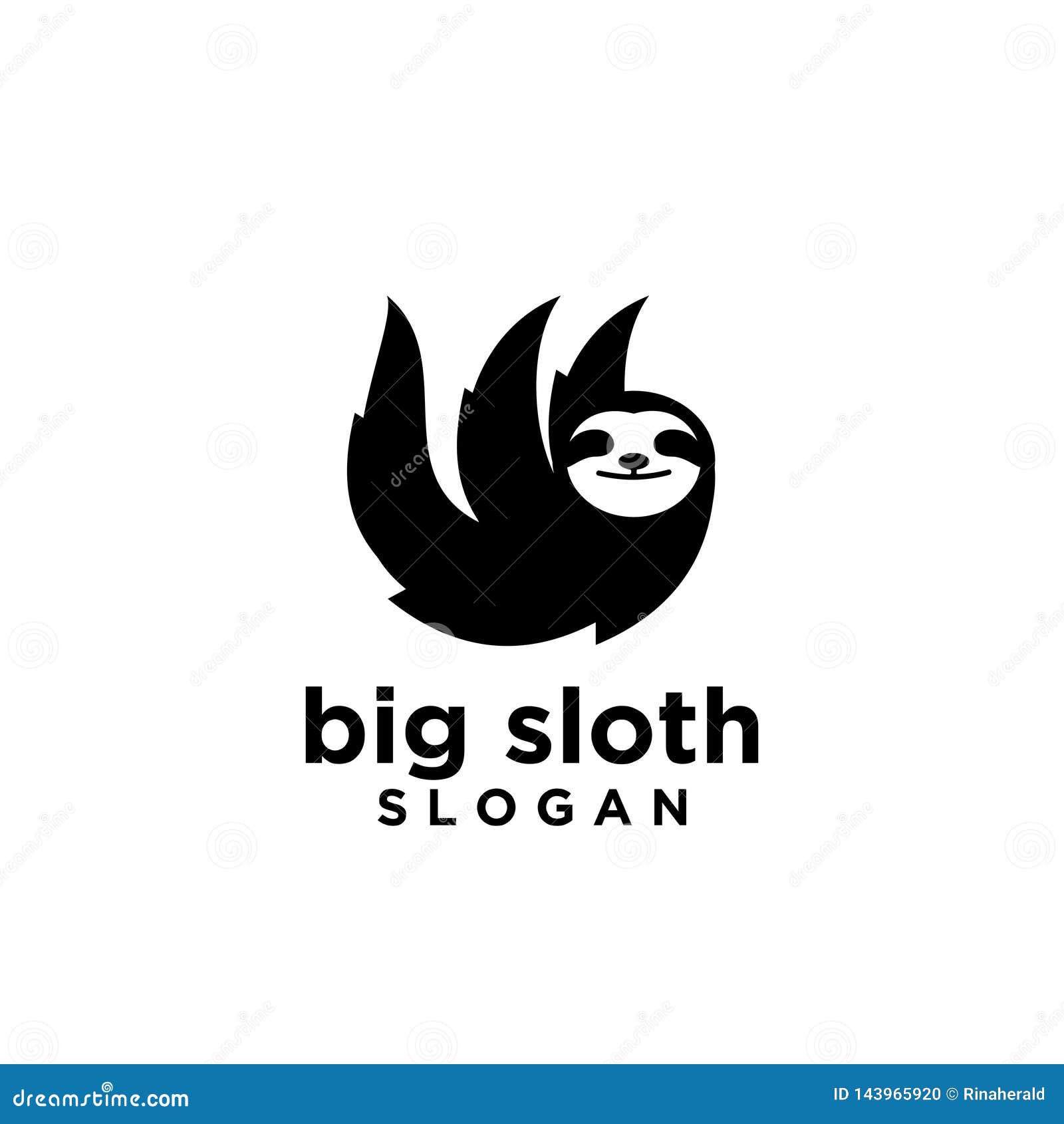 Sloth Logo Icon Designs Vector Illustration Stock Illustration ...