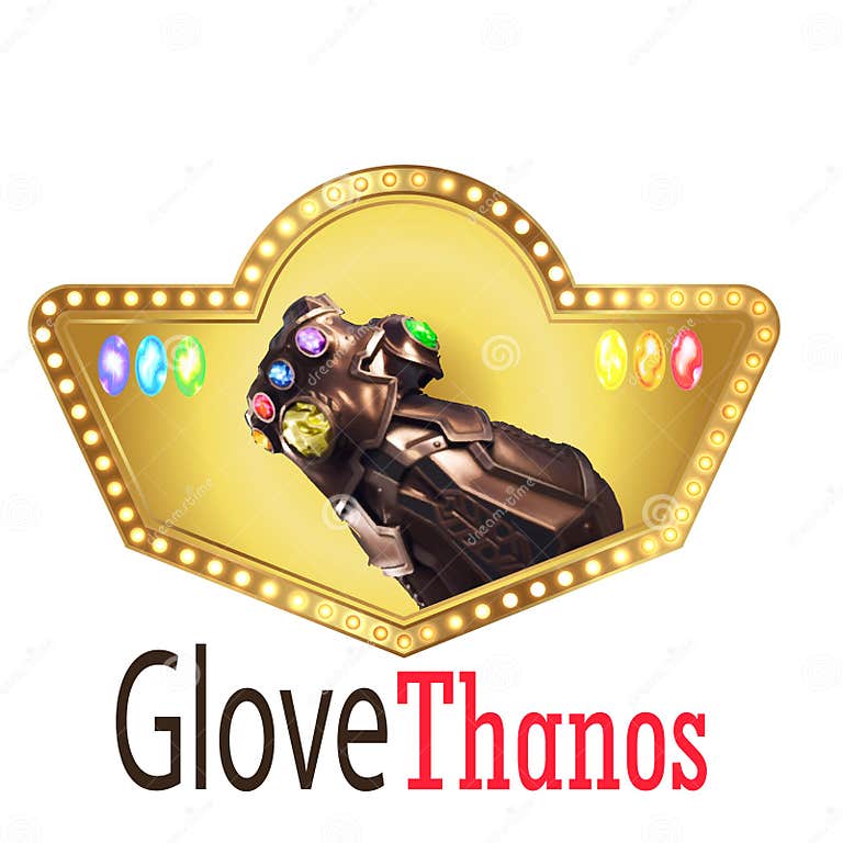The Elegant Thanos Hand Logo Vector Editorial Photography ...