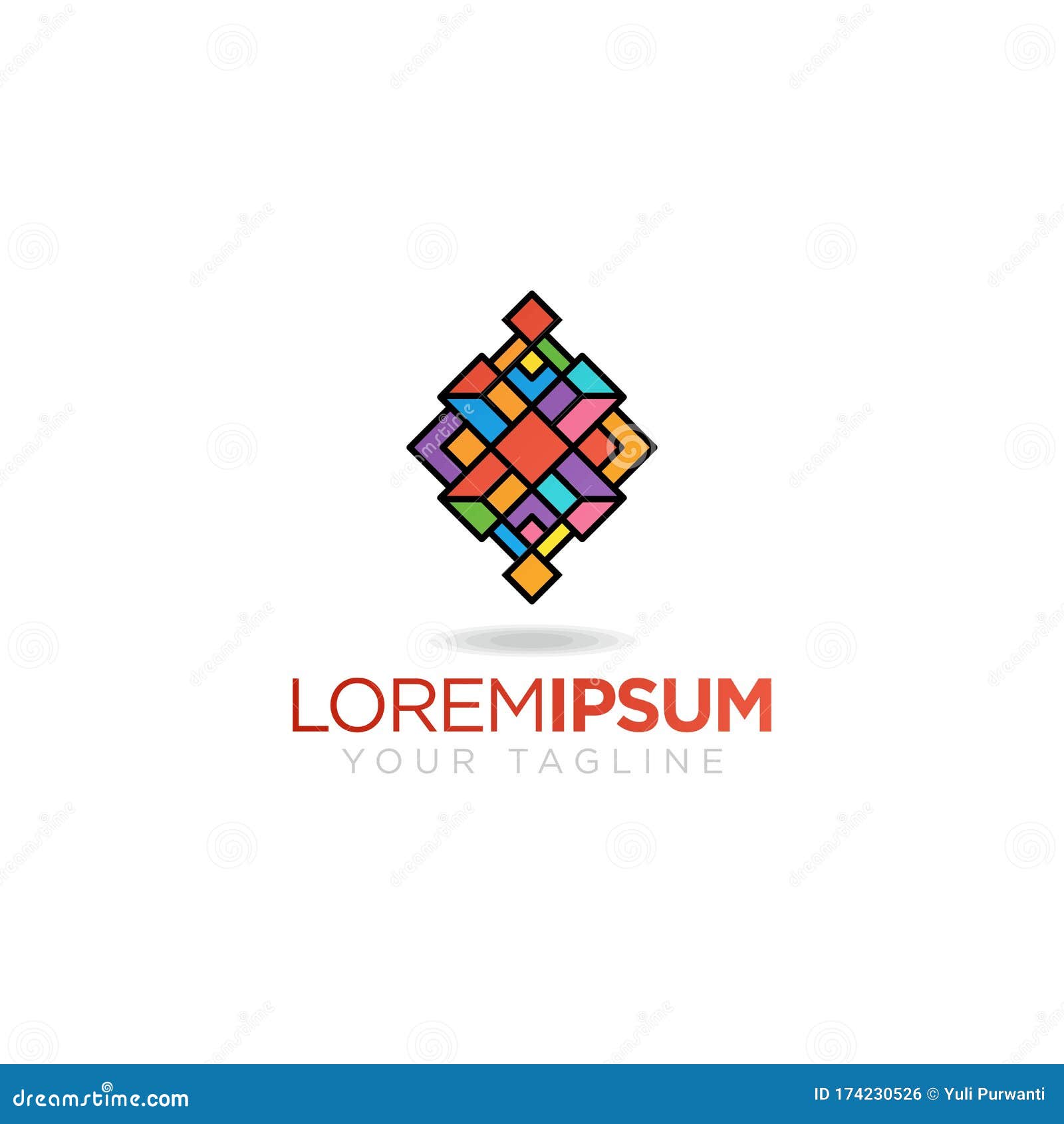 Abstract Business Shape Geometric - Logo Design Vector Stock Vector ...