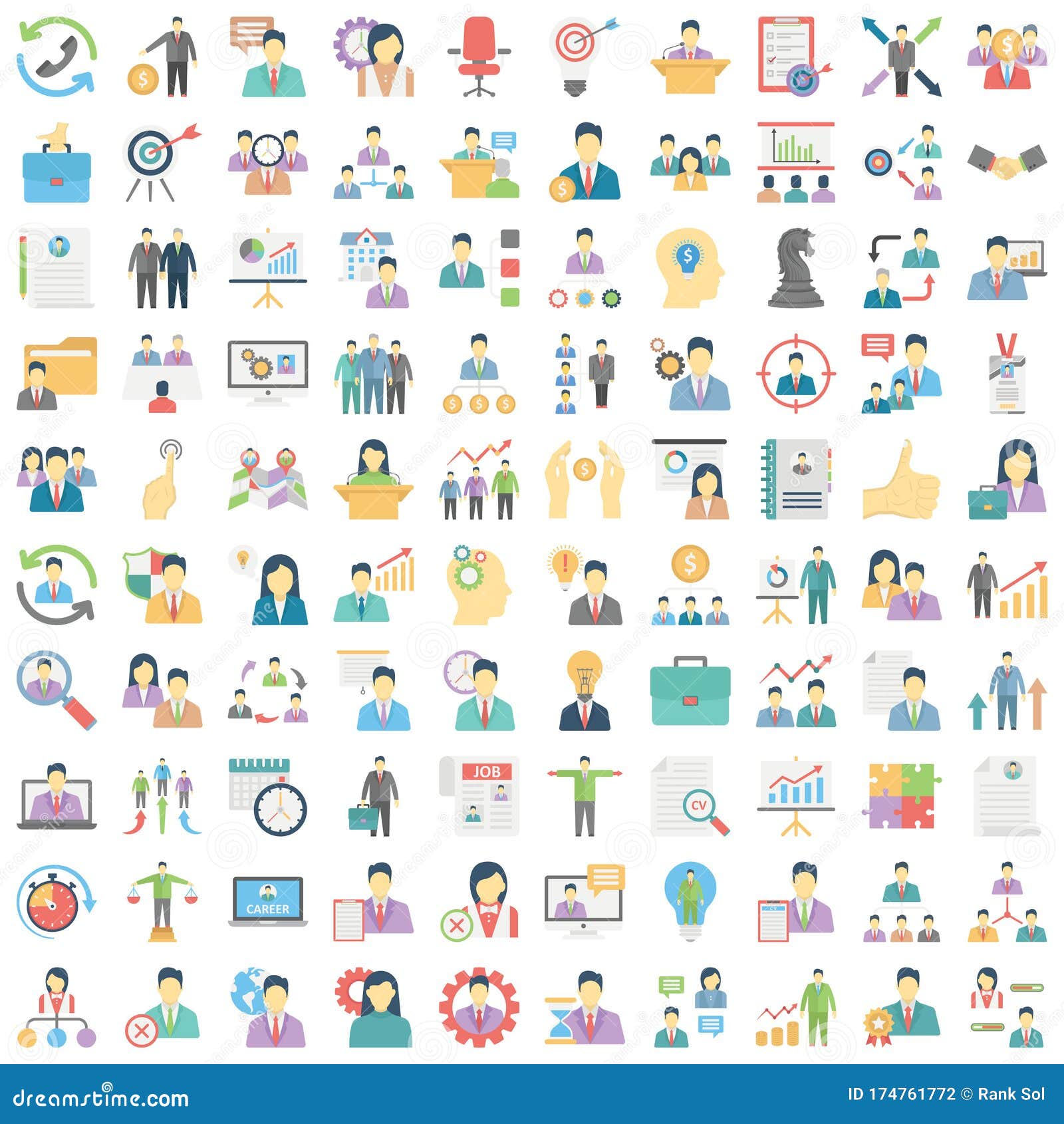 HR Services Color Isolated Vector Icon Which Can Easily Modify or Edit ...