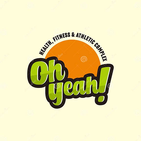 Oh Yeahhhh Word Illustration Design Vector Stock Vector - Illustration ...