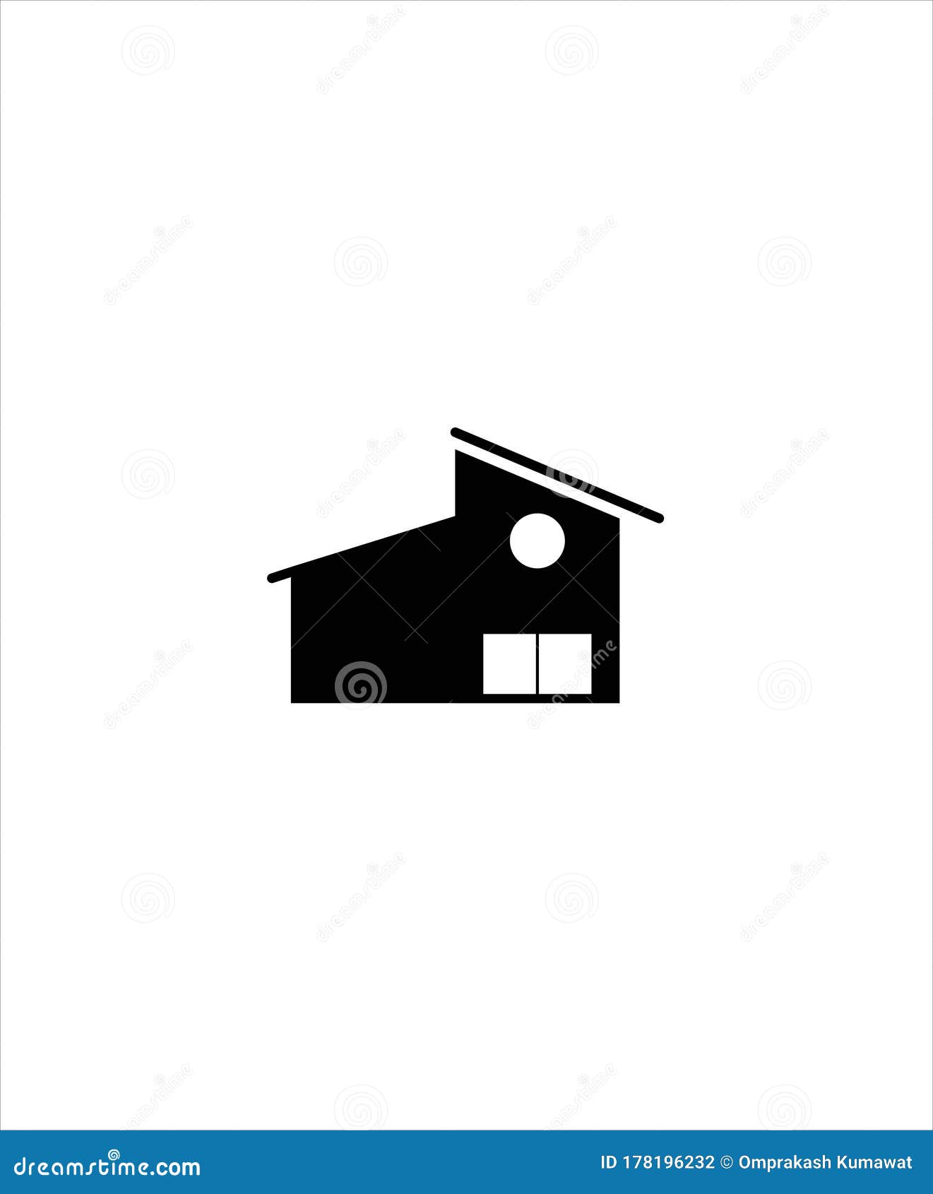 Home Flat Design Icon,modern Home Flat Icon,vector Best Illustration ...