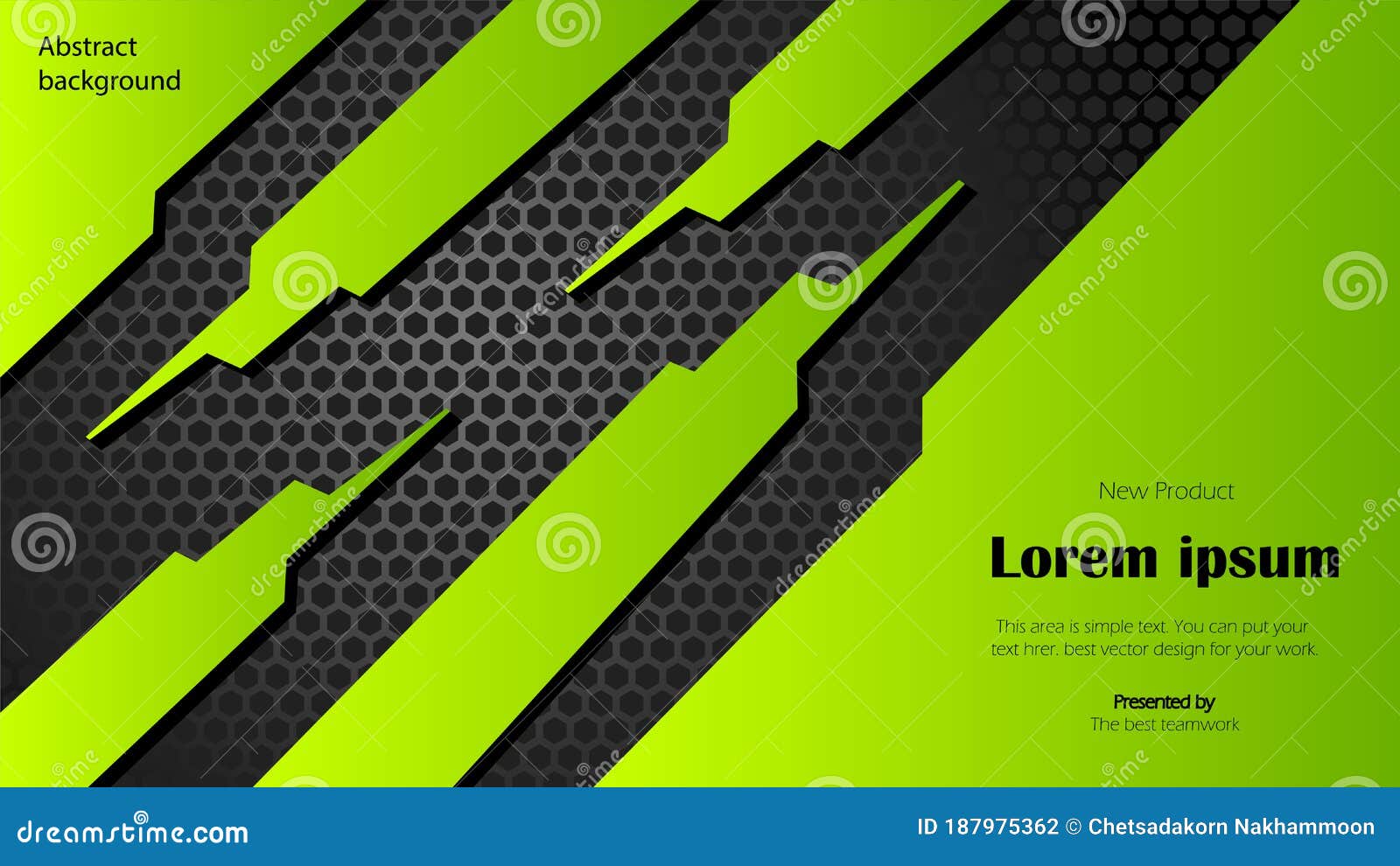 Modern Green Sport Abstract Background in Full HD Size Stock Vector ...