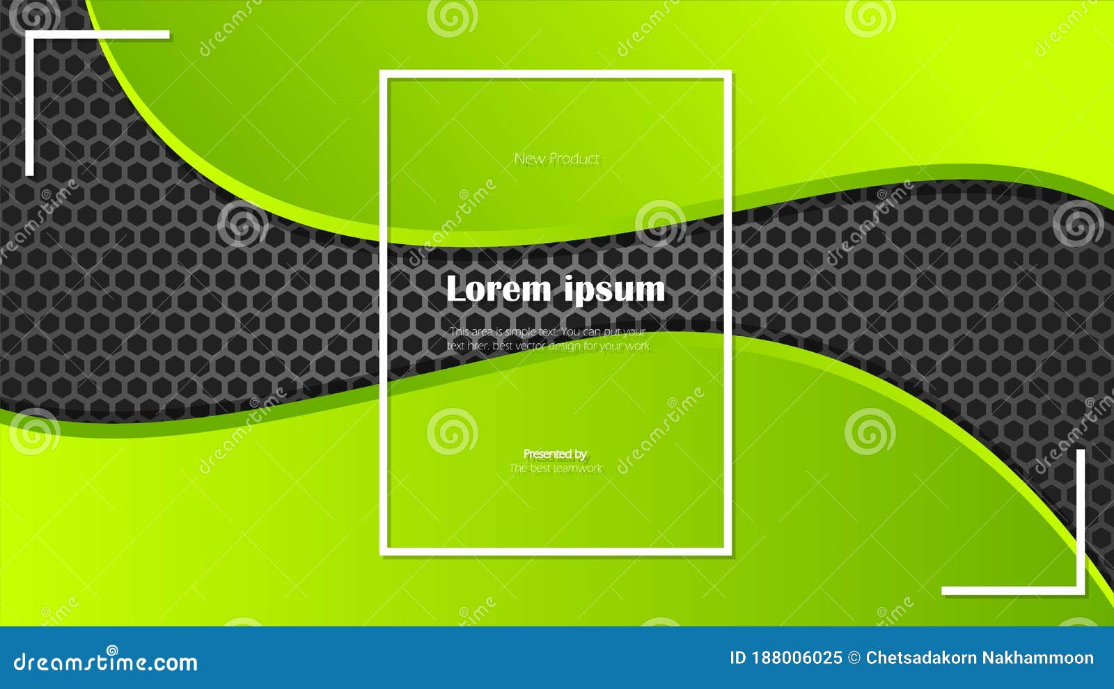 Modern Green Sport Abstract Background in Full HD Size Stock Vector ...