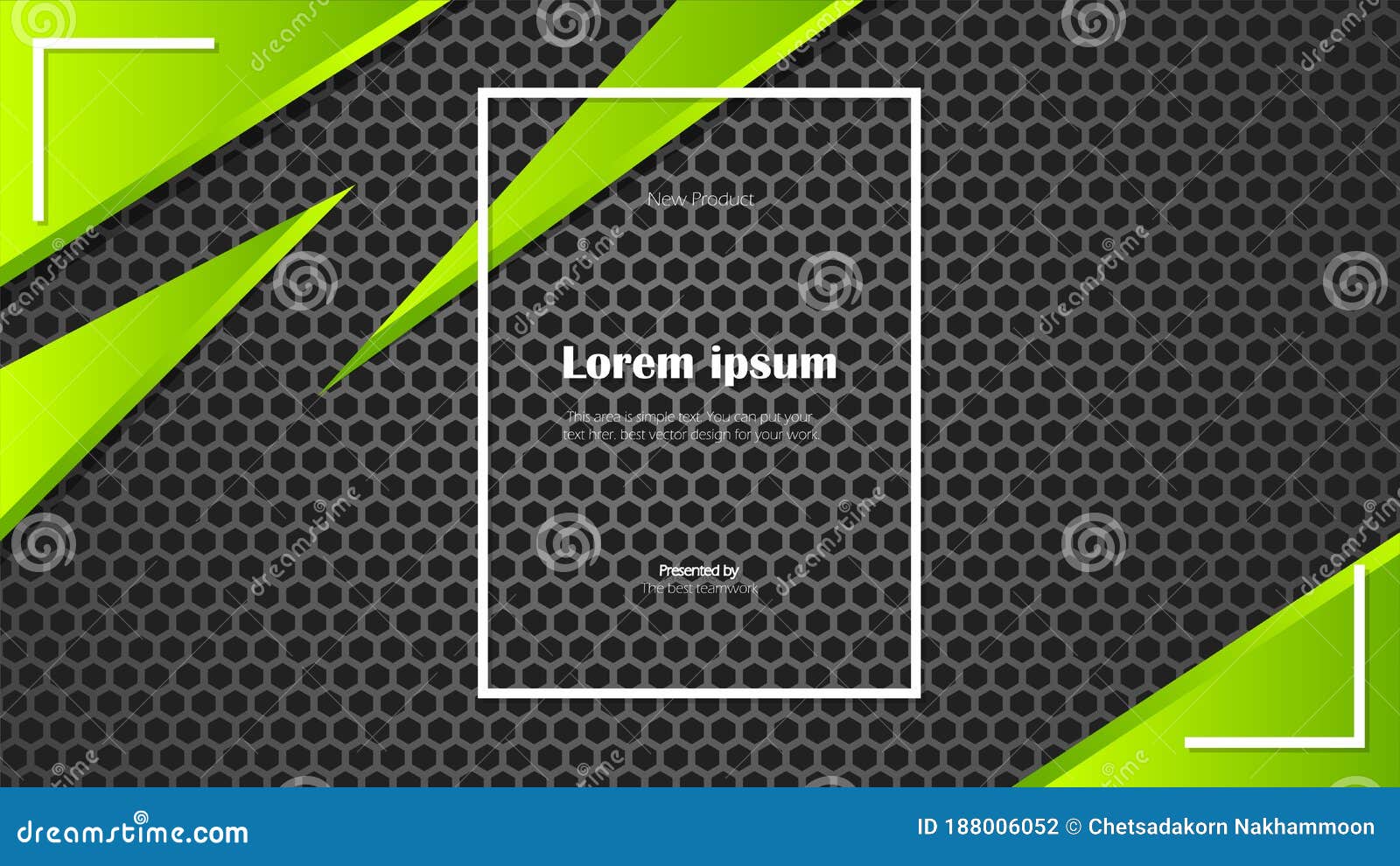 Modern Green Sport Abstract Background in Full HD Size Stock Vector ...