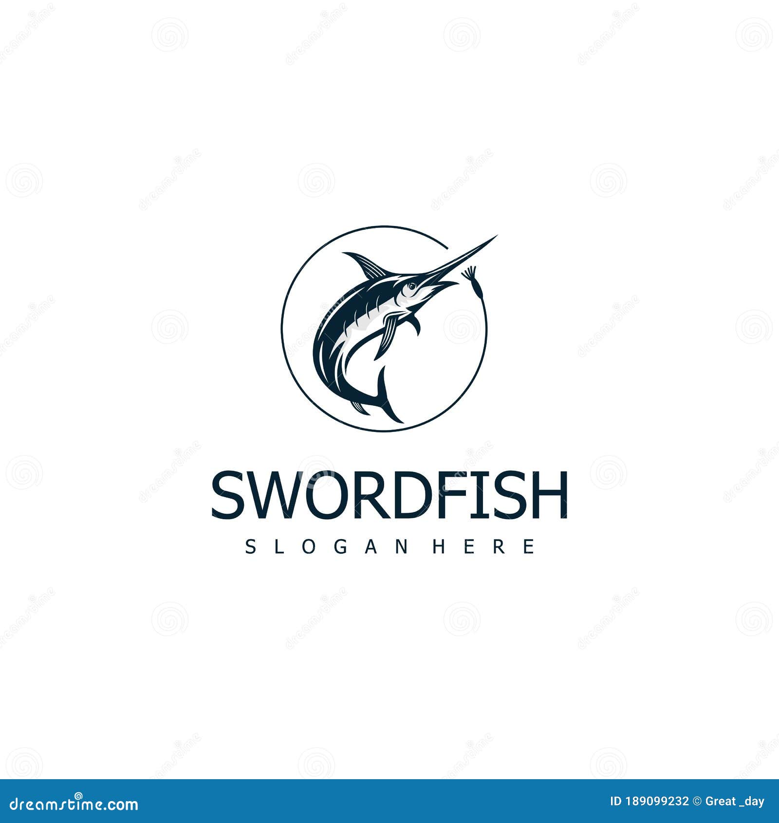 Swordfish Logo Vector Design Inspiration | CartoonDealer.com #189099342