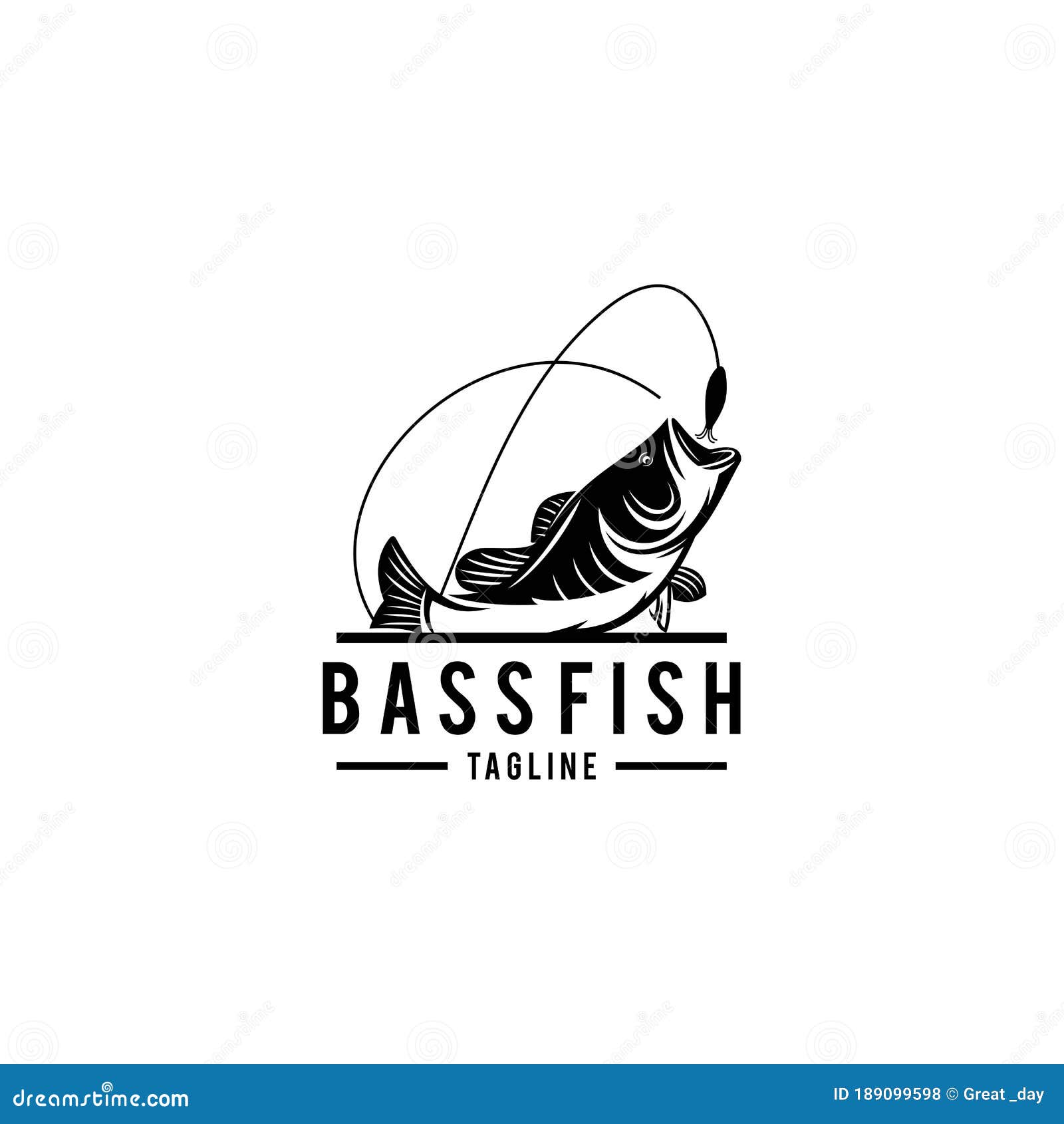 Fish Logo Icon Or Christian Symbol Silhouette Vector Religious Sign ...