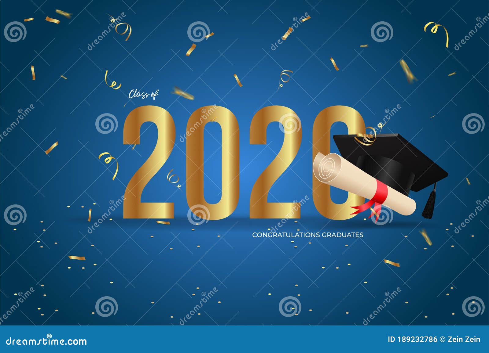 Class of 2020 Graduation Design, Congratulation Event, Party, High ...