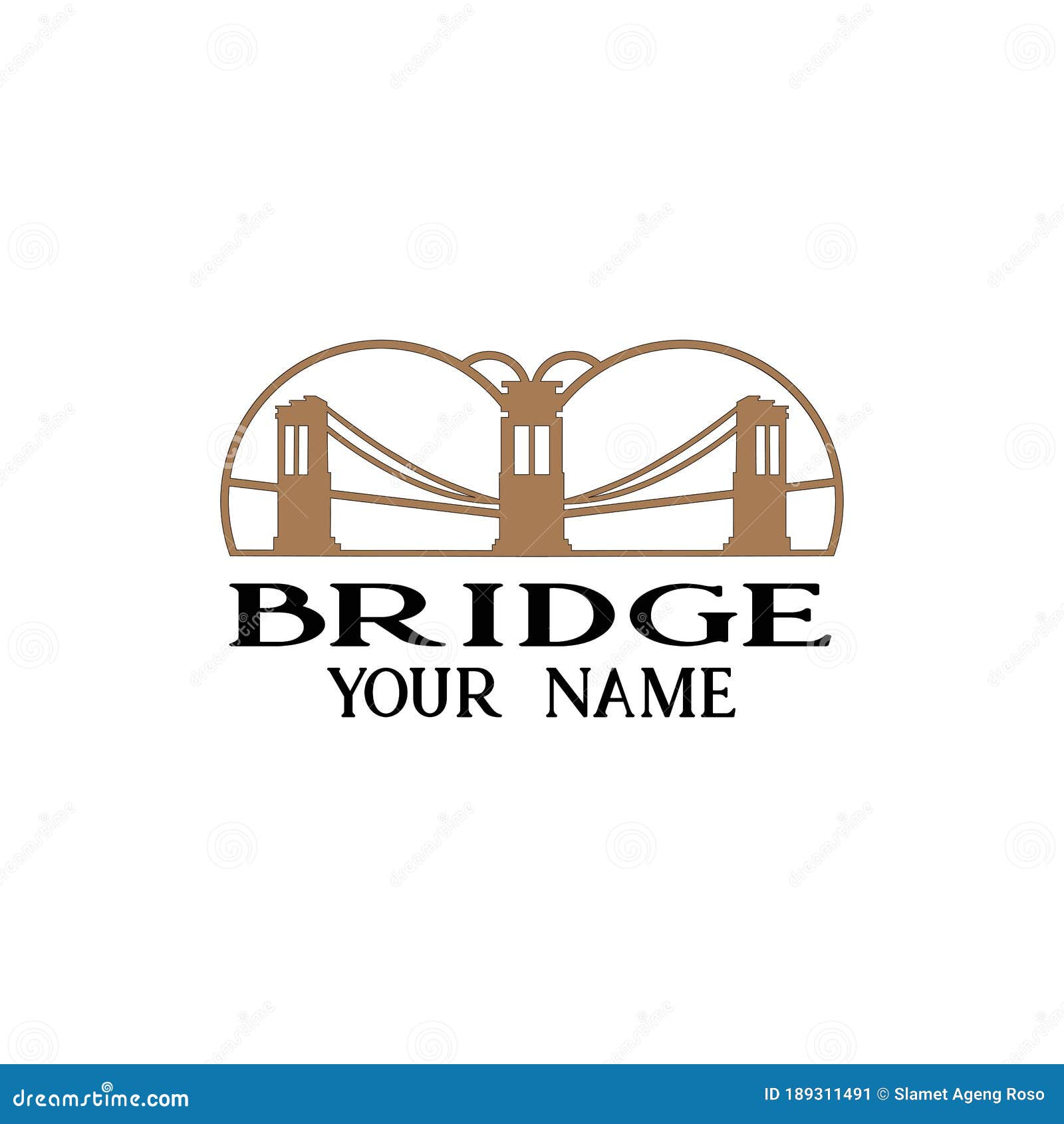 Bridge Design Logo Vector. Bridge Icon Logo Stock Vector - Illustration of business, corporate ...