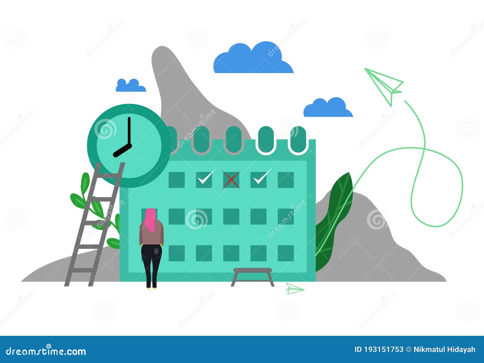 Set Planning Schedules Infographic Dashboard Templates Online Planner ...