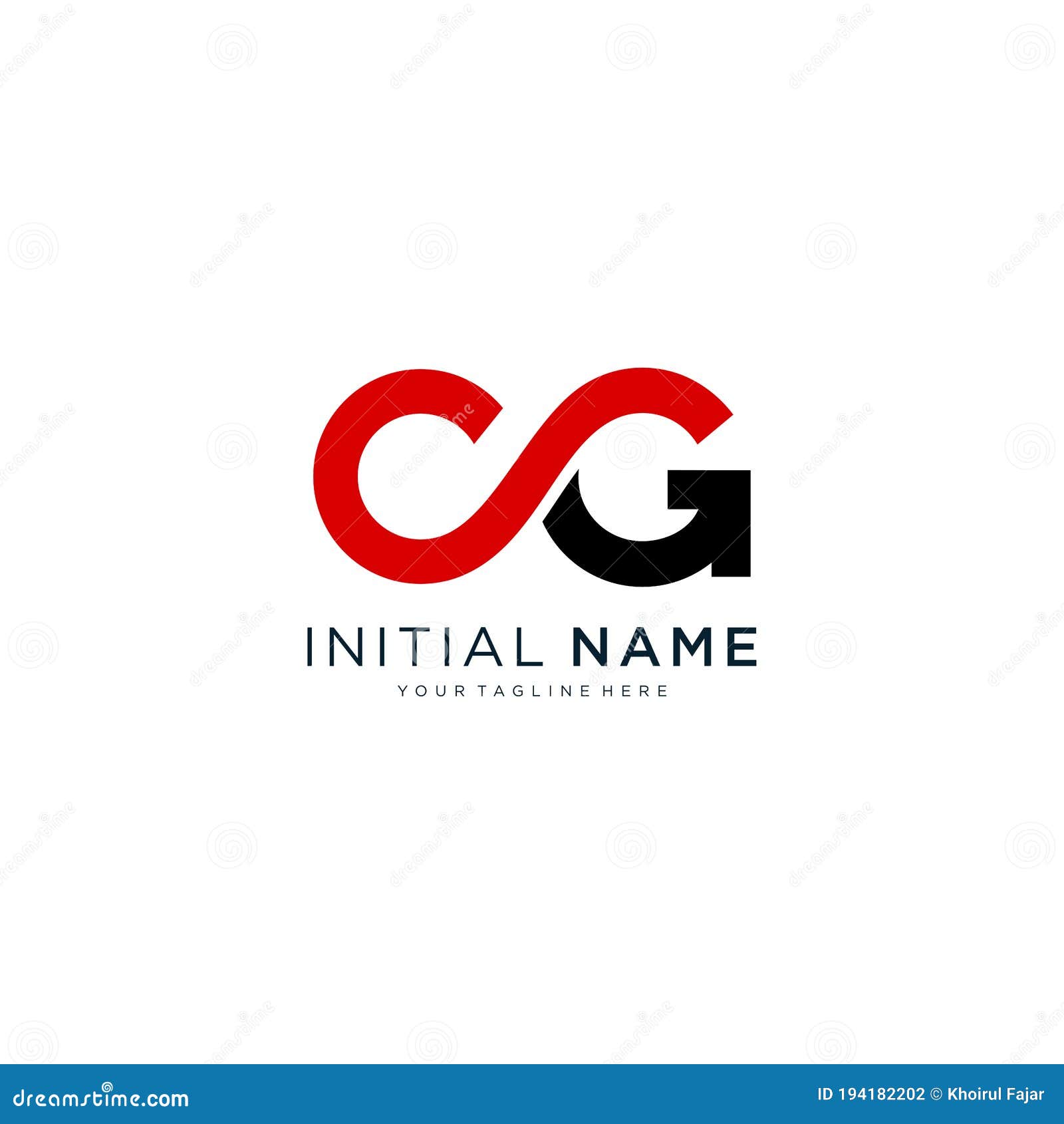 CG Letter Alphabet Abstract Logo Vector Stock Vector - Illustration of ...