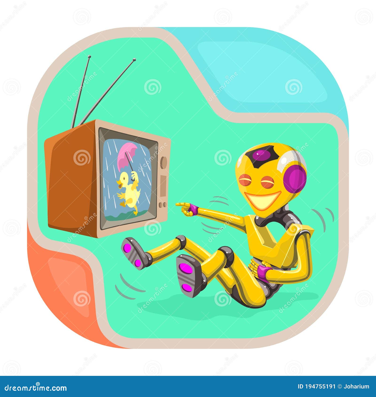 Animated Robot Character Sprites Cartoon Vector | CartoonDealer.com ...