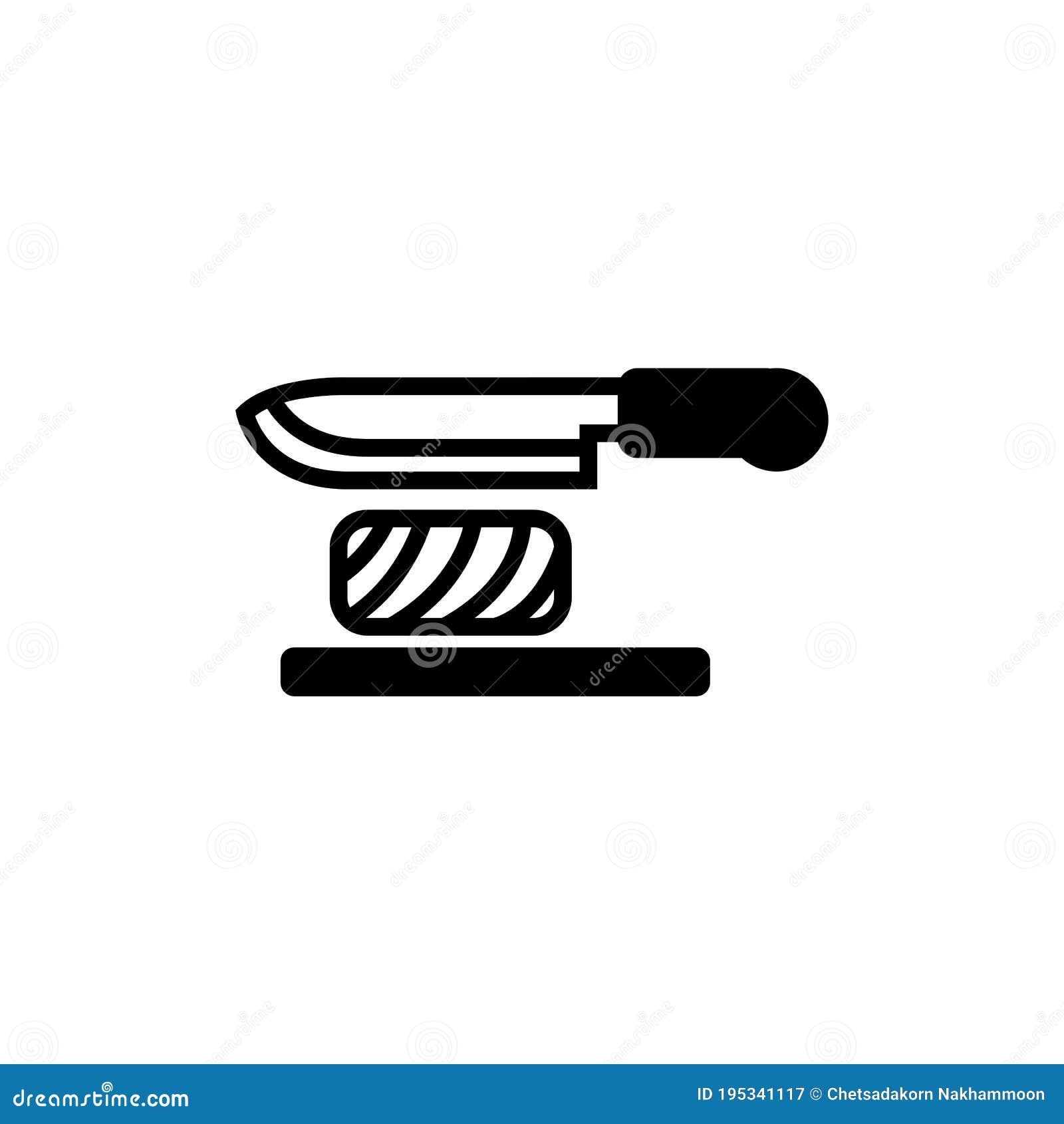 Cow Cutting Meat Pixel Art. 8 Bit Butcher Manual Butchering Beef ...