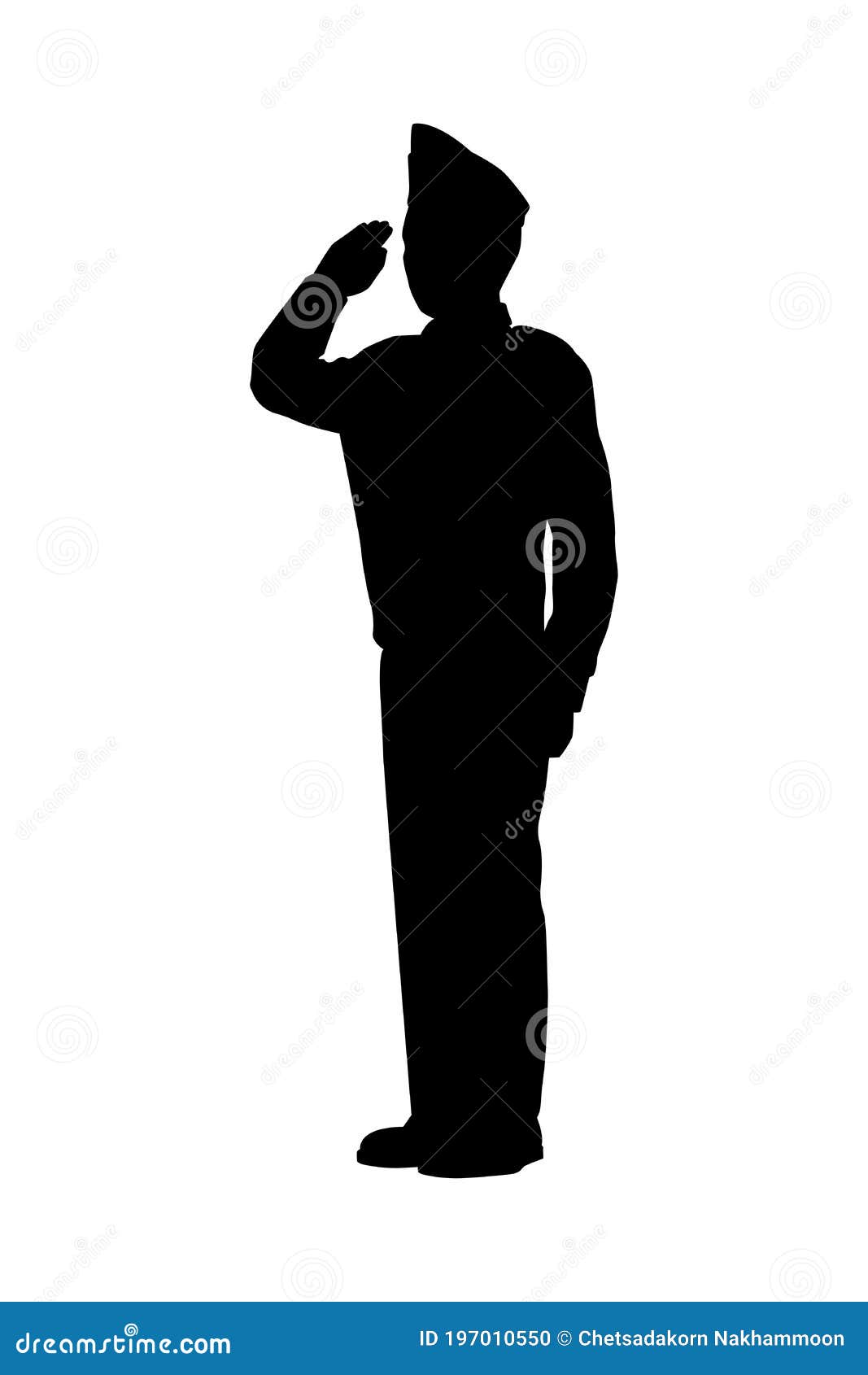 WWII USA Soldier Silhouette Vector Stock Vector - Illustration of khaki ...