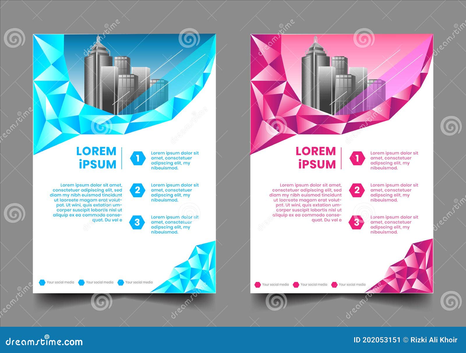 Abstract Liquid Letterhead Design Modern Business Stock Vector ...