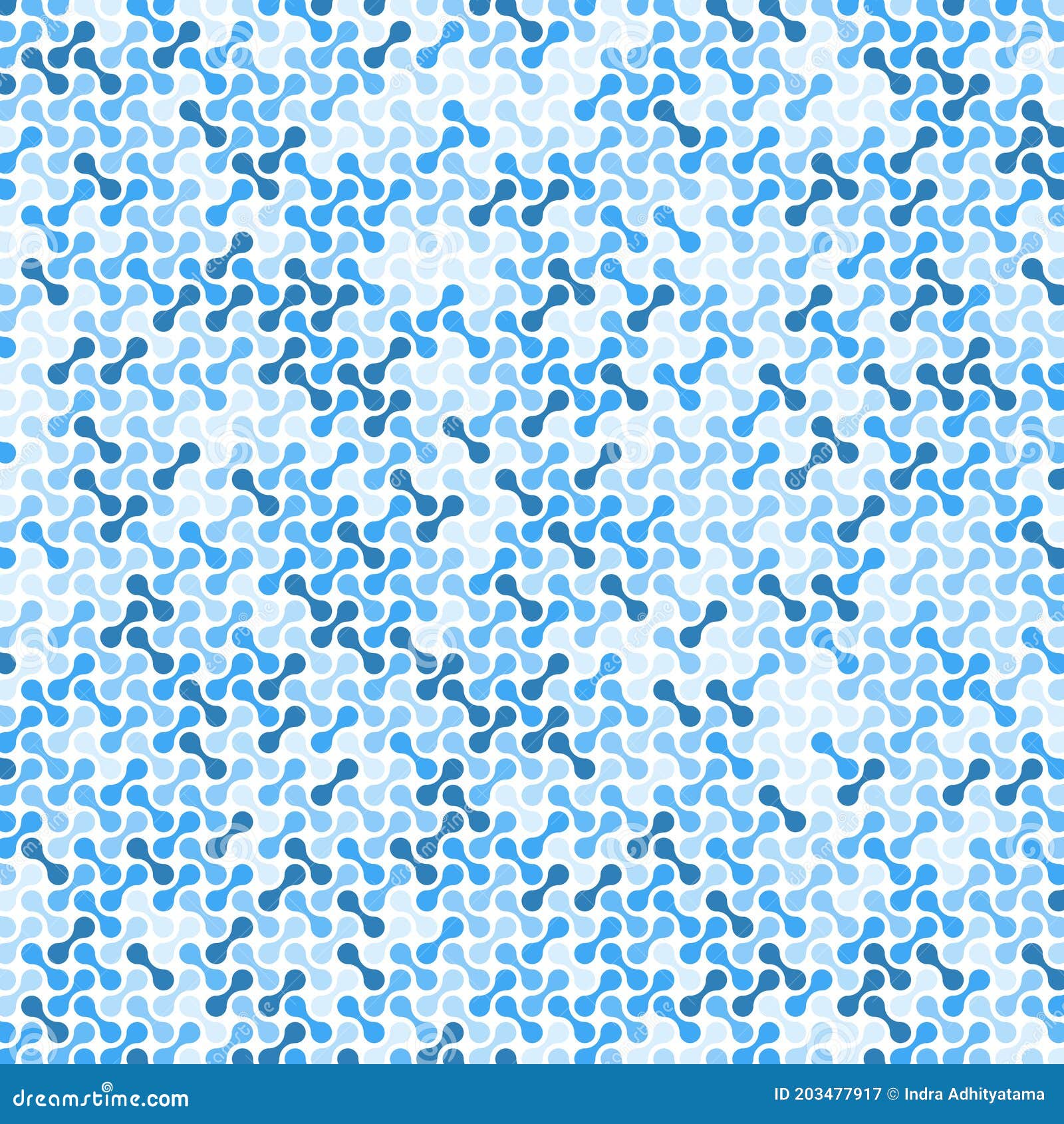 Luxury Seamless Metaball Pattern Background Stock Vector - Illustration ...