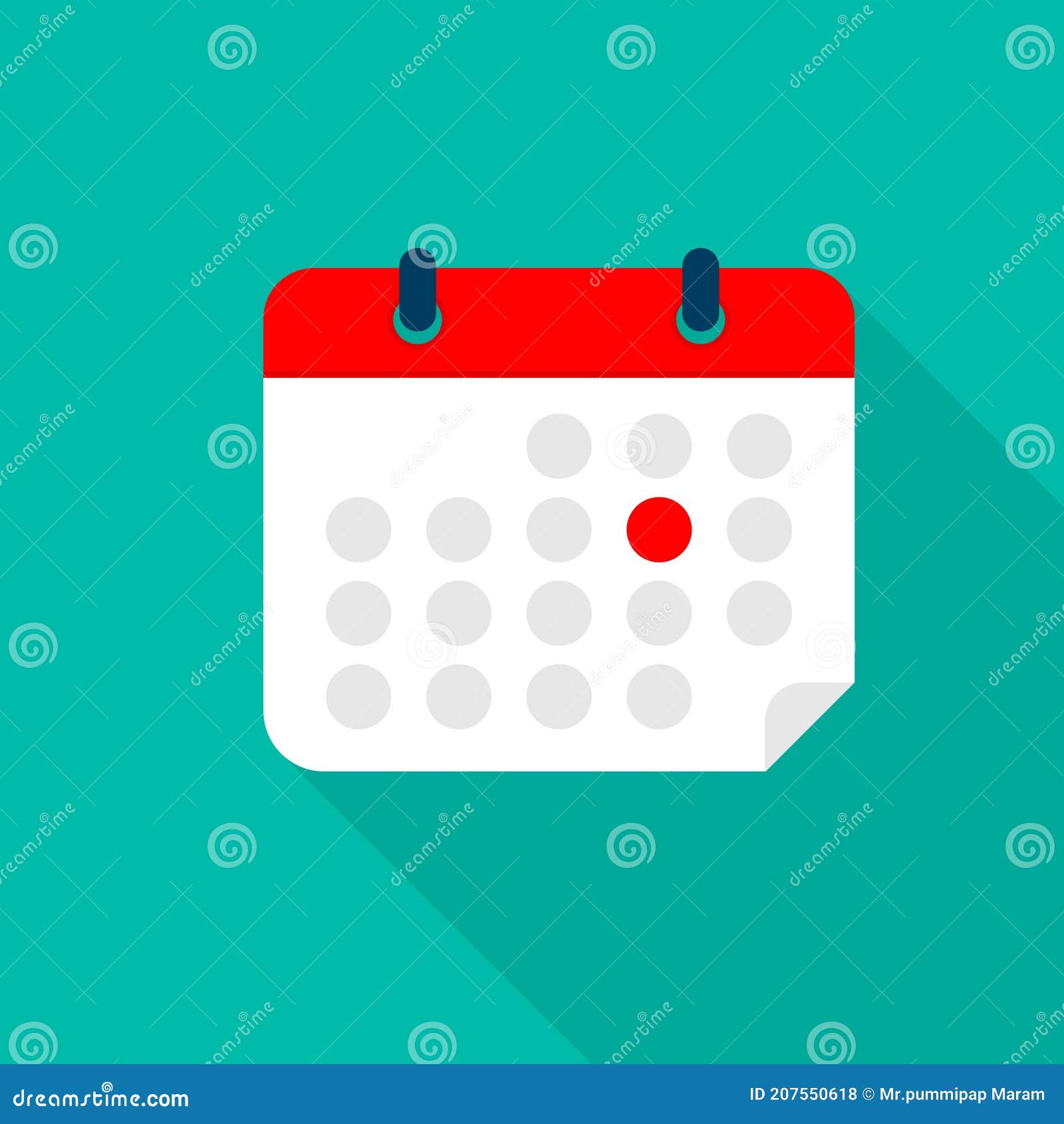 Mobile.Holiday Calendar. Vector. Calendar. Icon. Stock Vector ...